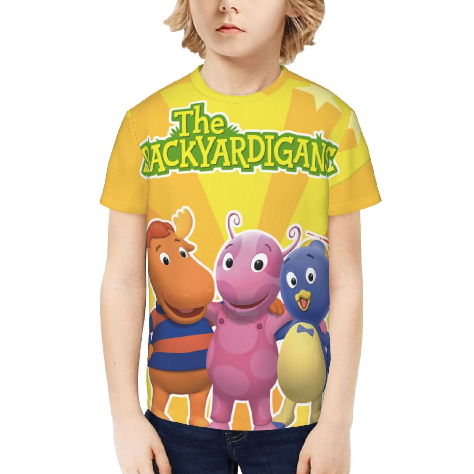 The Backyardigans Kids T-Shirt 3d Printed Graphic T-Shirts Boys And ...