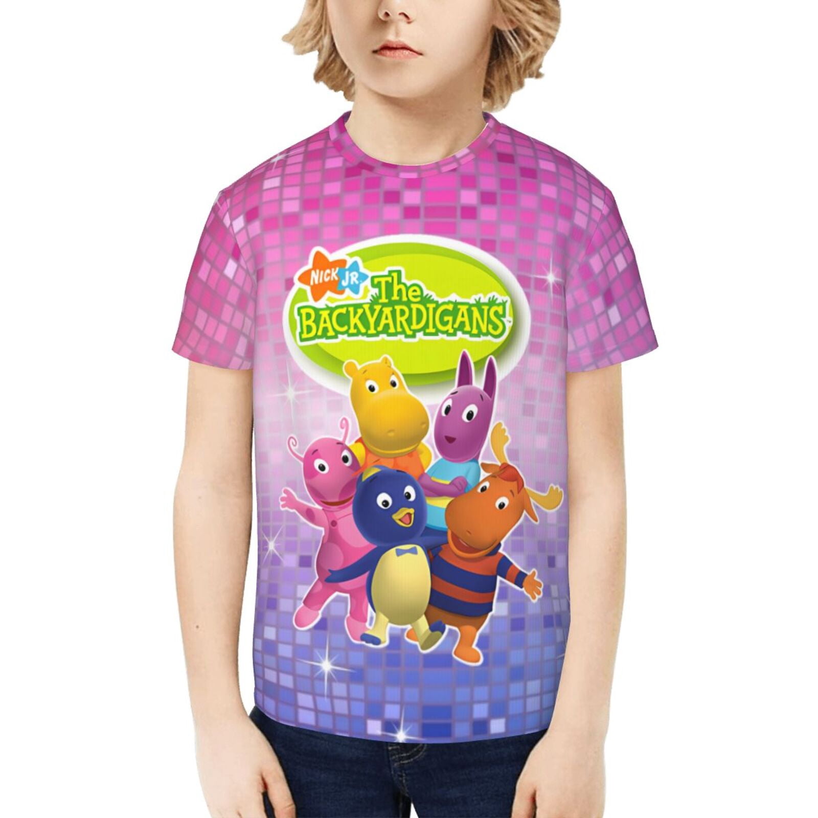 The Backyardigans Kids T-Shirt 3d Printed Graphic T-Shirts Boys And ...
