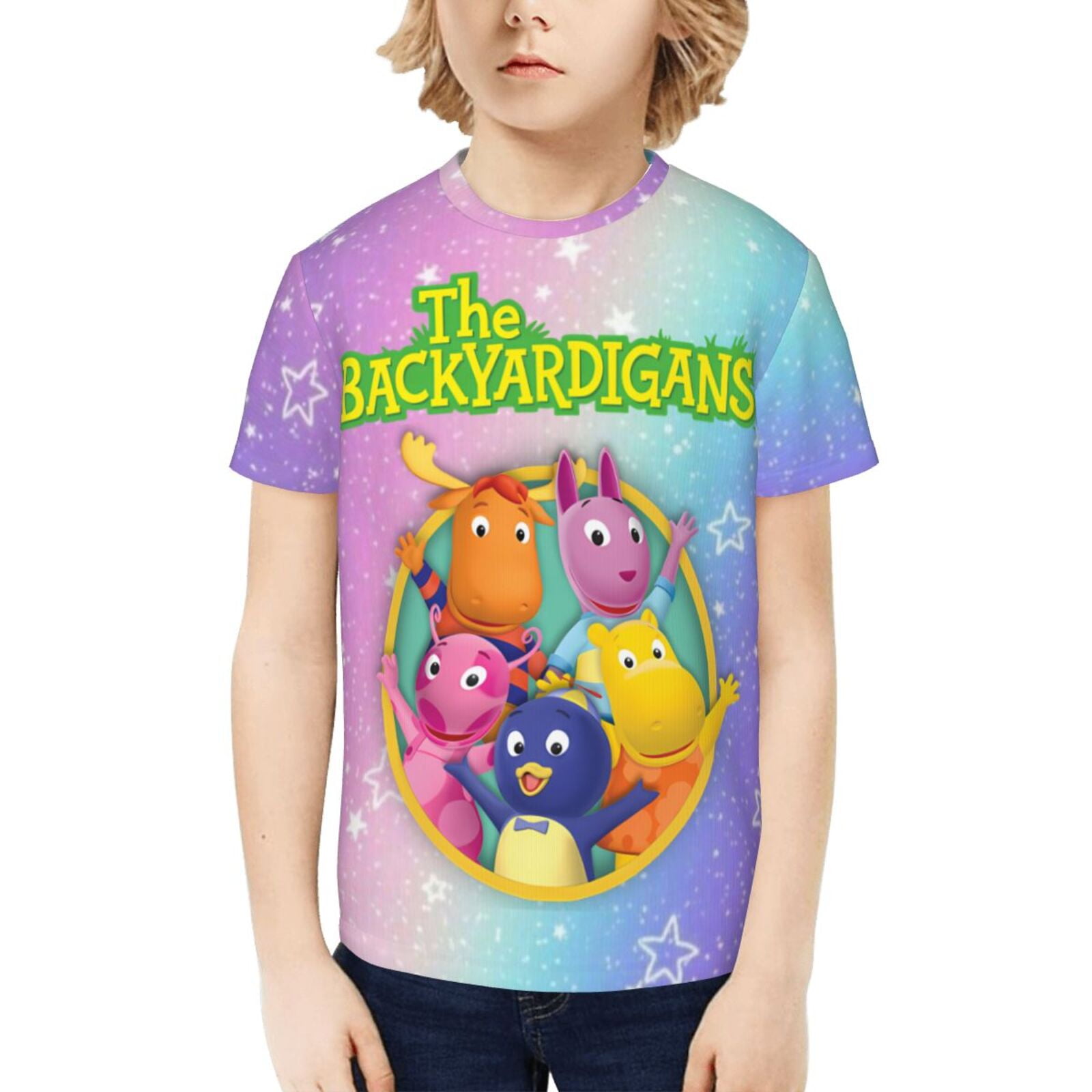 The Backyardigans Kids T-Shirt 3d Printed Graphic T-Shirts Boys And ...