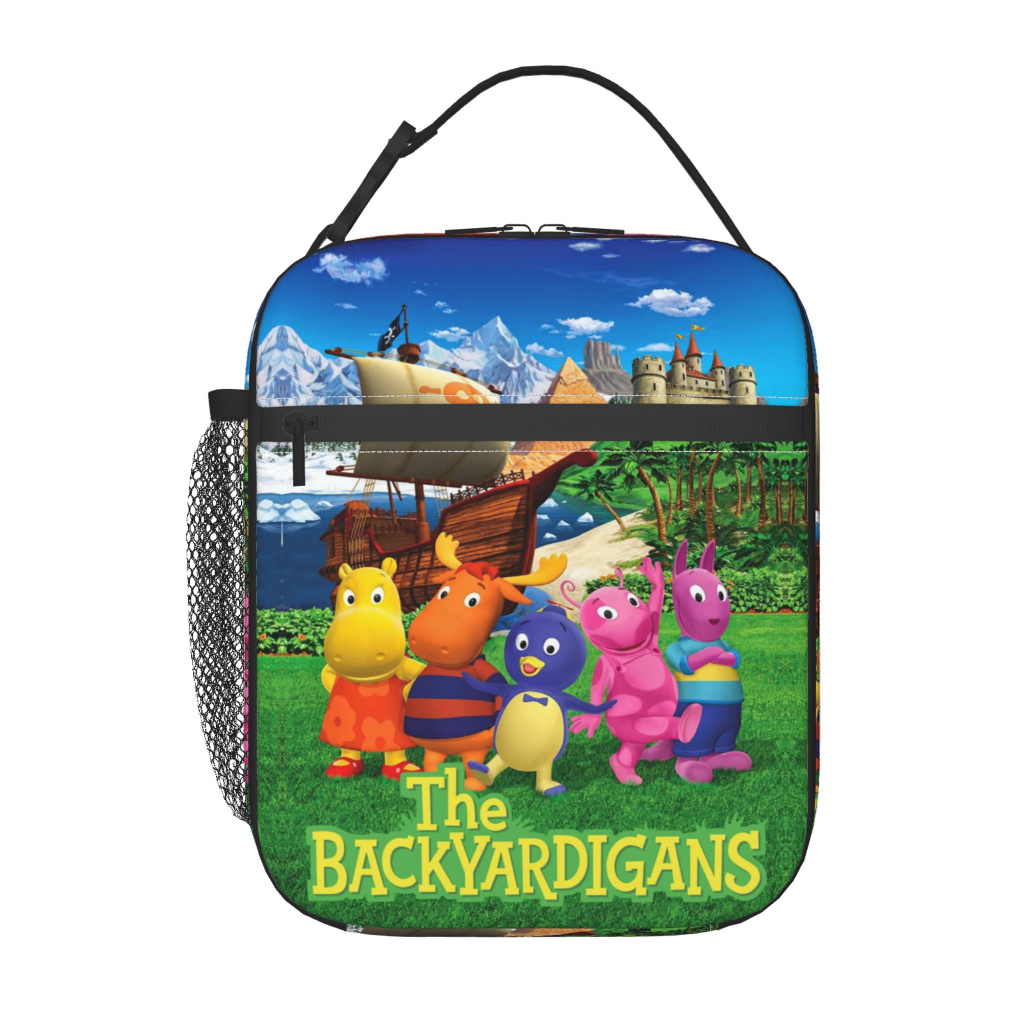 The Backyardigans Lunch Bag Insulated Portable Reusable Cute Rubber ...