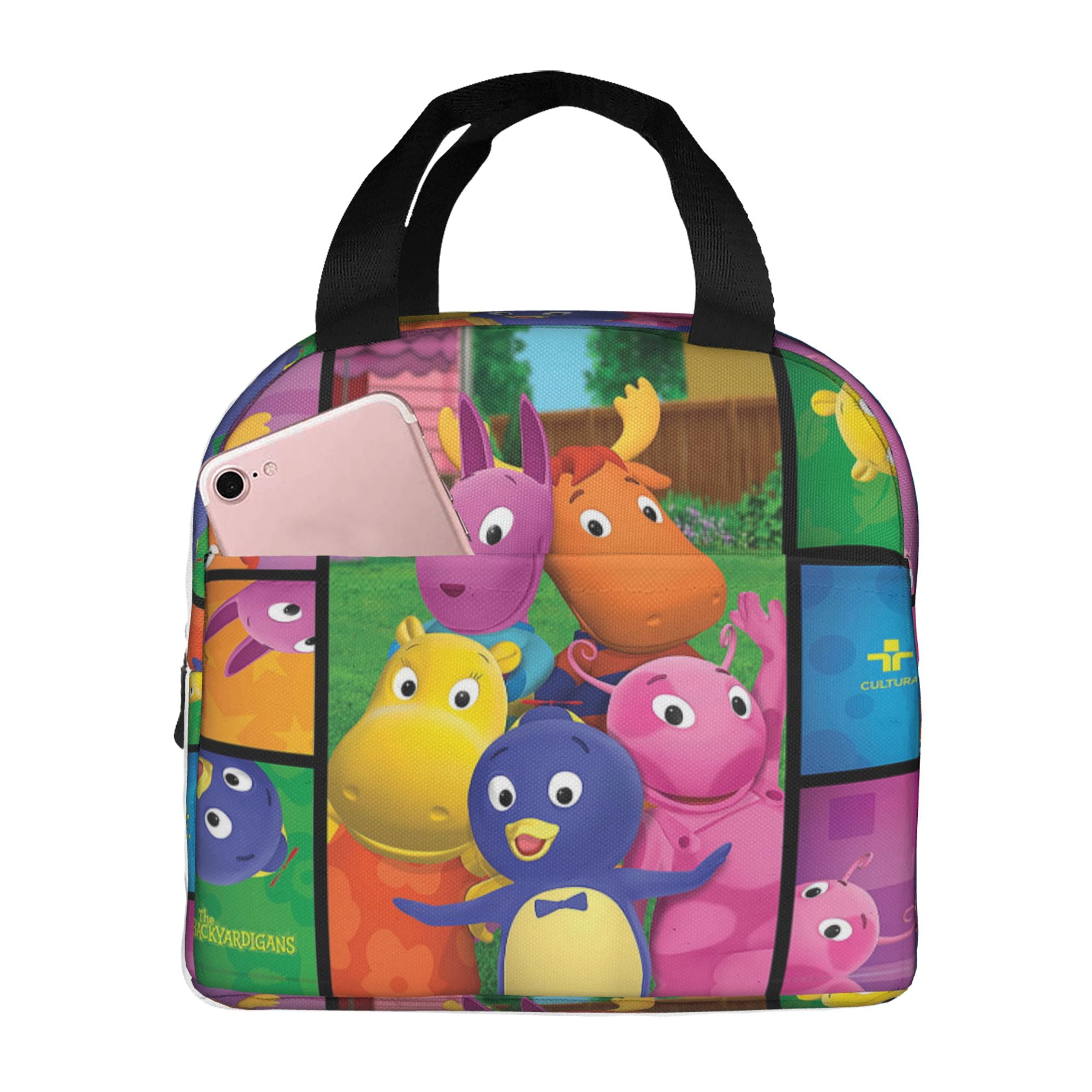 The Backyardigans Lunch Bag Portable Tote Bag Insulated Lunch Box ...