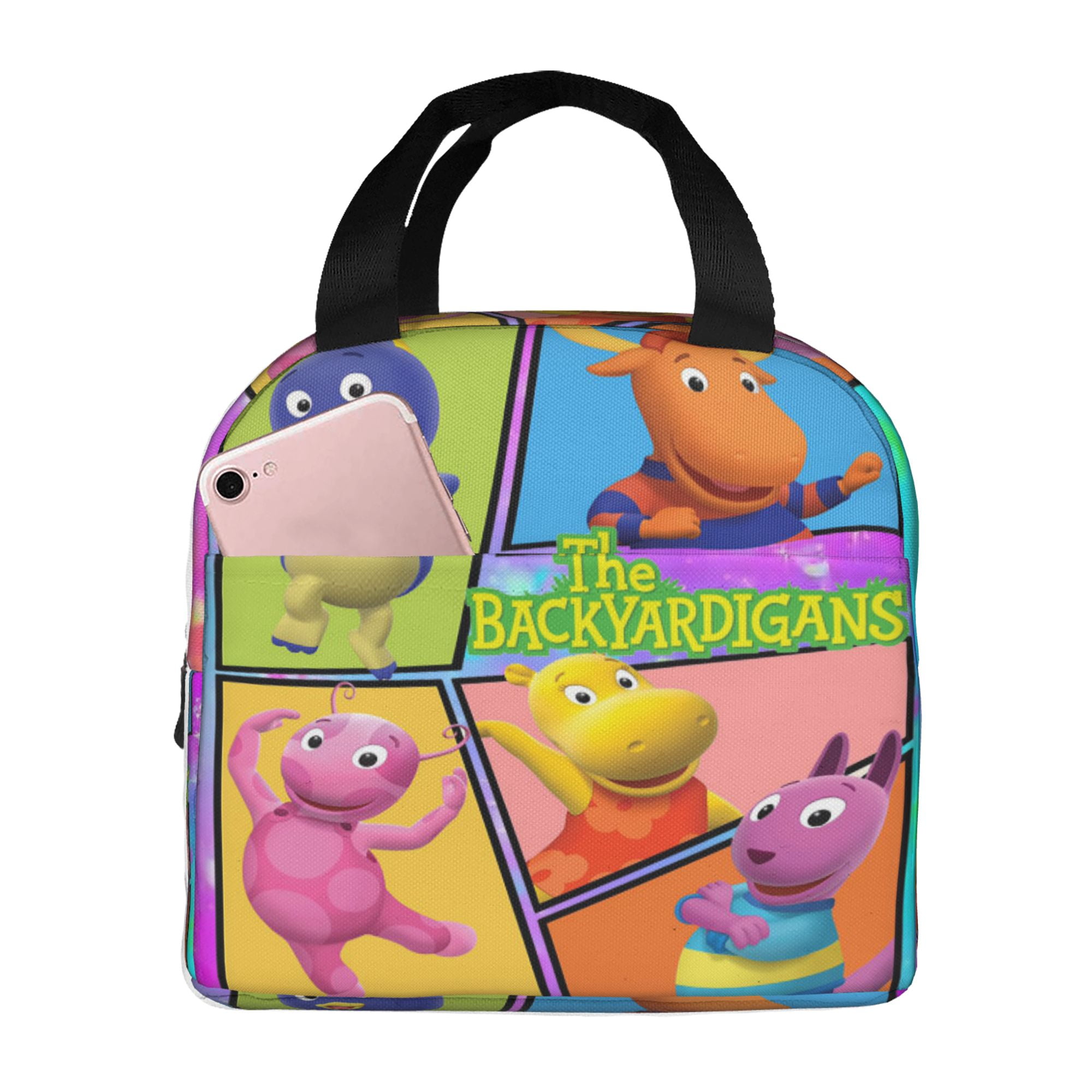 The Backyardigans Lunch Bag Portable Tote Bag Insulated Lunch Box ...