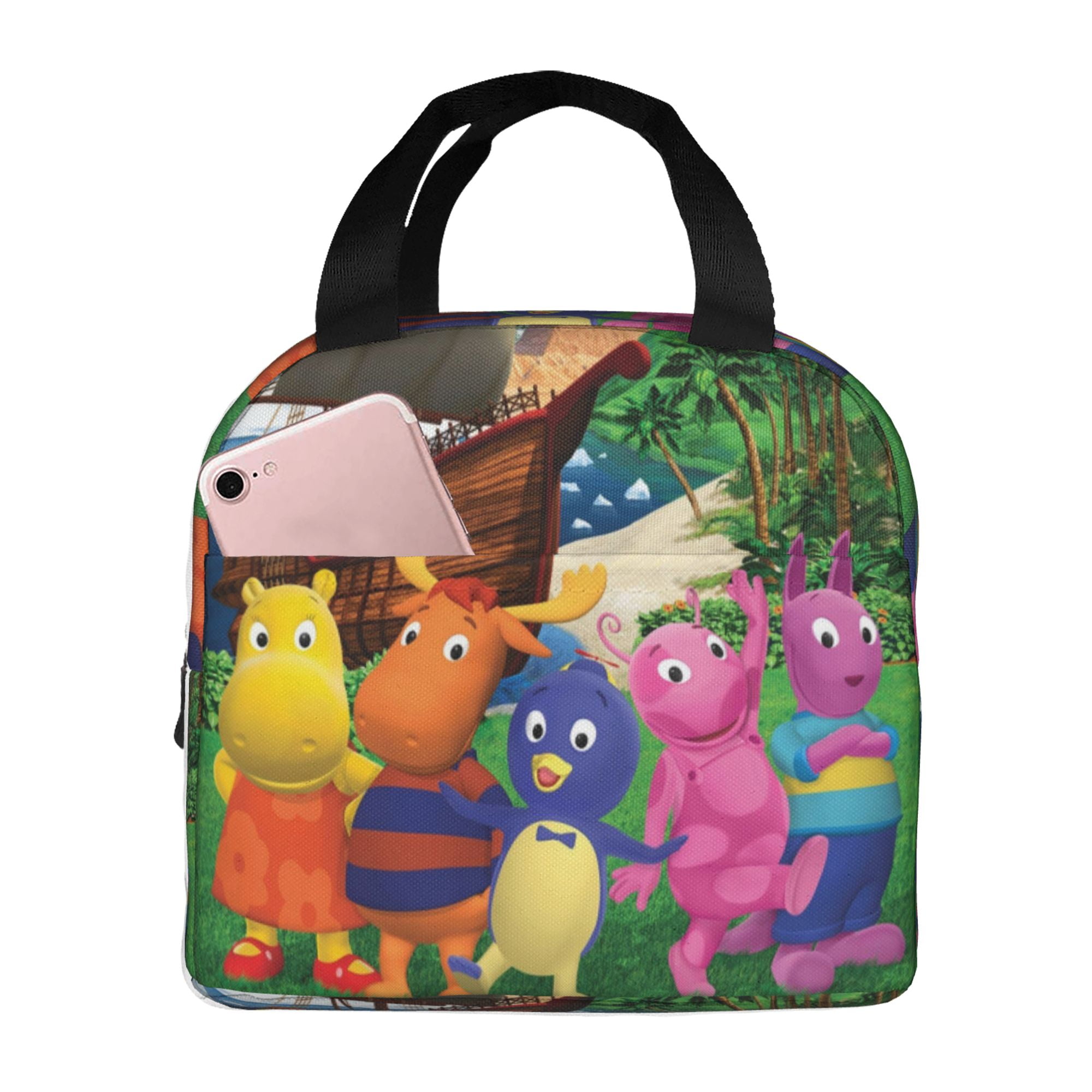 The Backyardigans Lunch Bag Tote Bag Insulated Lunch Box Picnic Beach ...