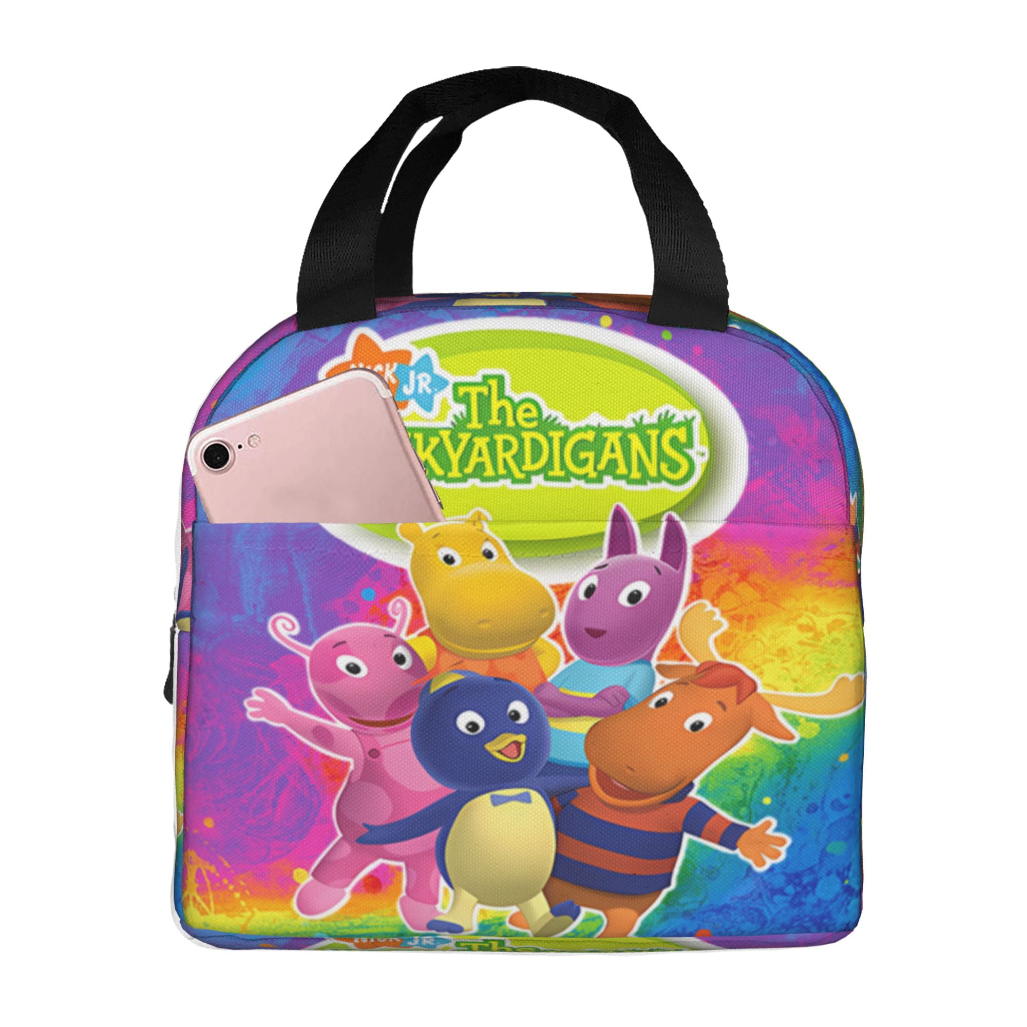 The Backyardigans Lunch Bag Tote Bag Insulated Lunch Box Picnic Beach ...