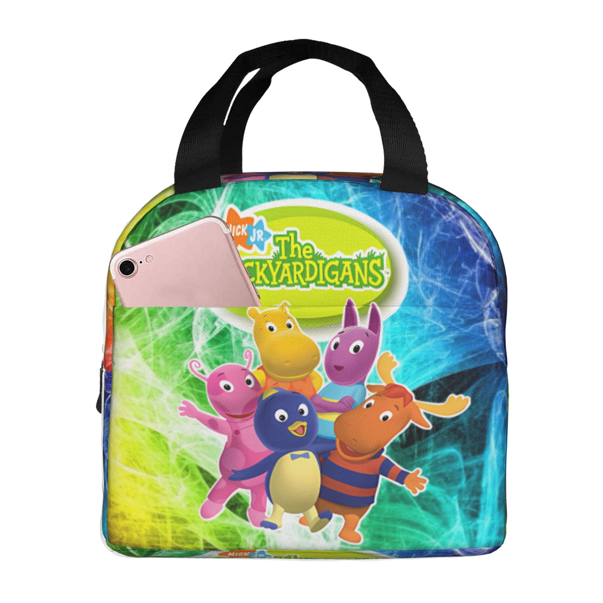 The Backyardigans Lunch Bag Tote Bag Insulated Lunch Box Picnic Beach ...