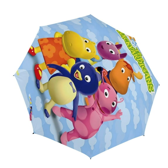 The Backyardigans Semi-Automatic Foldable Umbrella. - Walmart.com