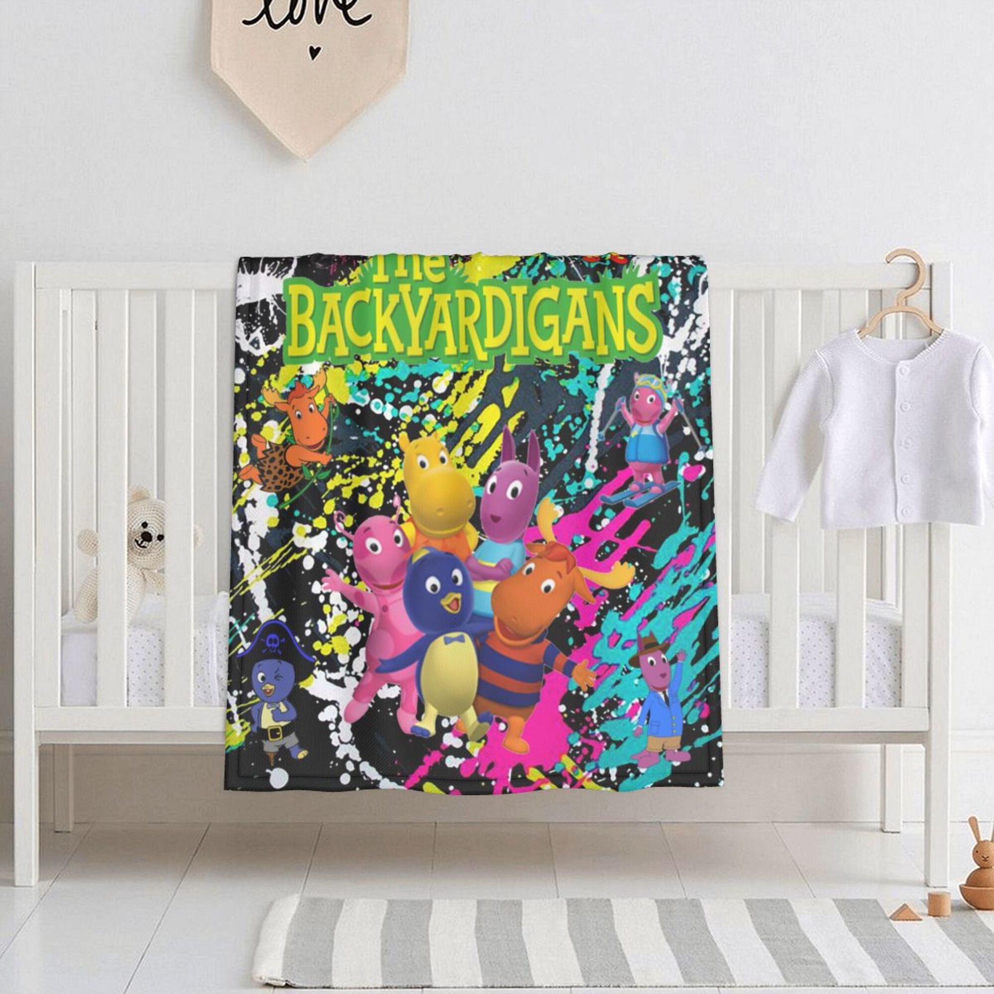 The Backyardigans Soft Lightweight Baby Blankets Plush Fuzzy Cozy ...