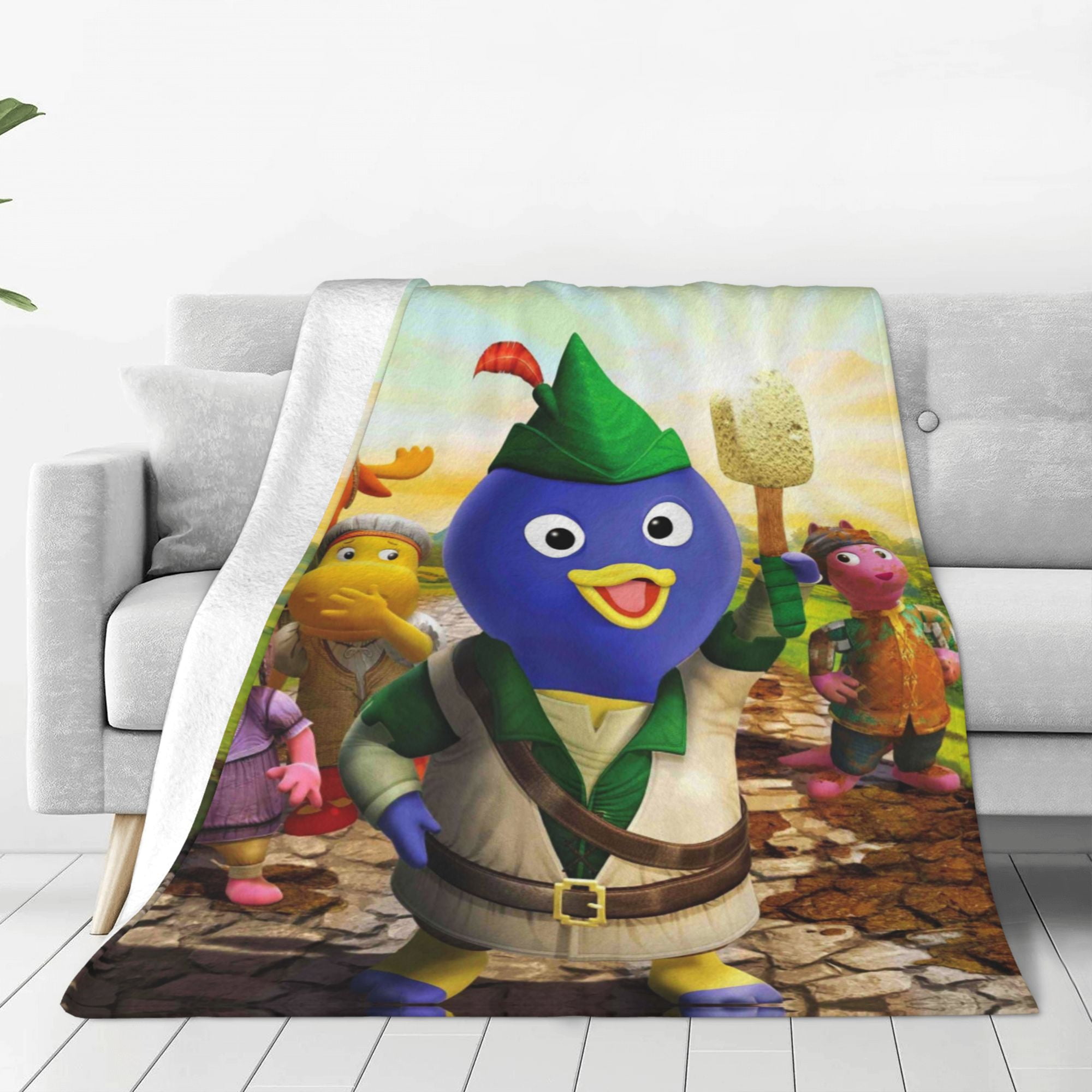 The Backyardigans Soft Lightweight Bed Blankets Plush Fuzzy Cozy ...