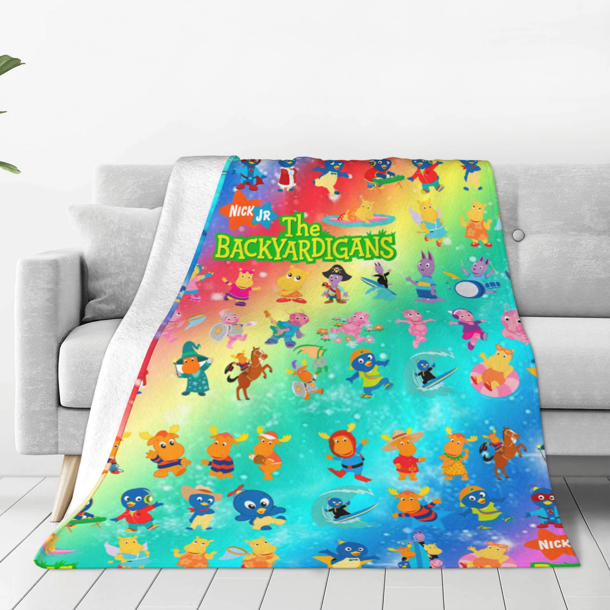 The Backyardigans Soft Lightweight Bed Blankets Plush Fuzzy Cozy ...