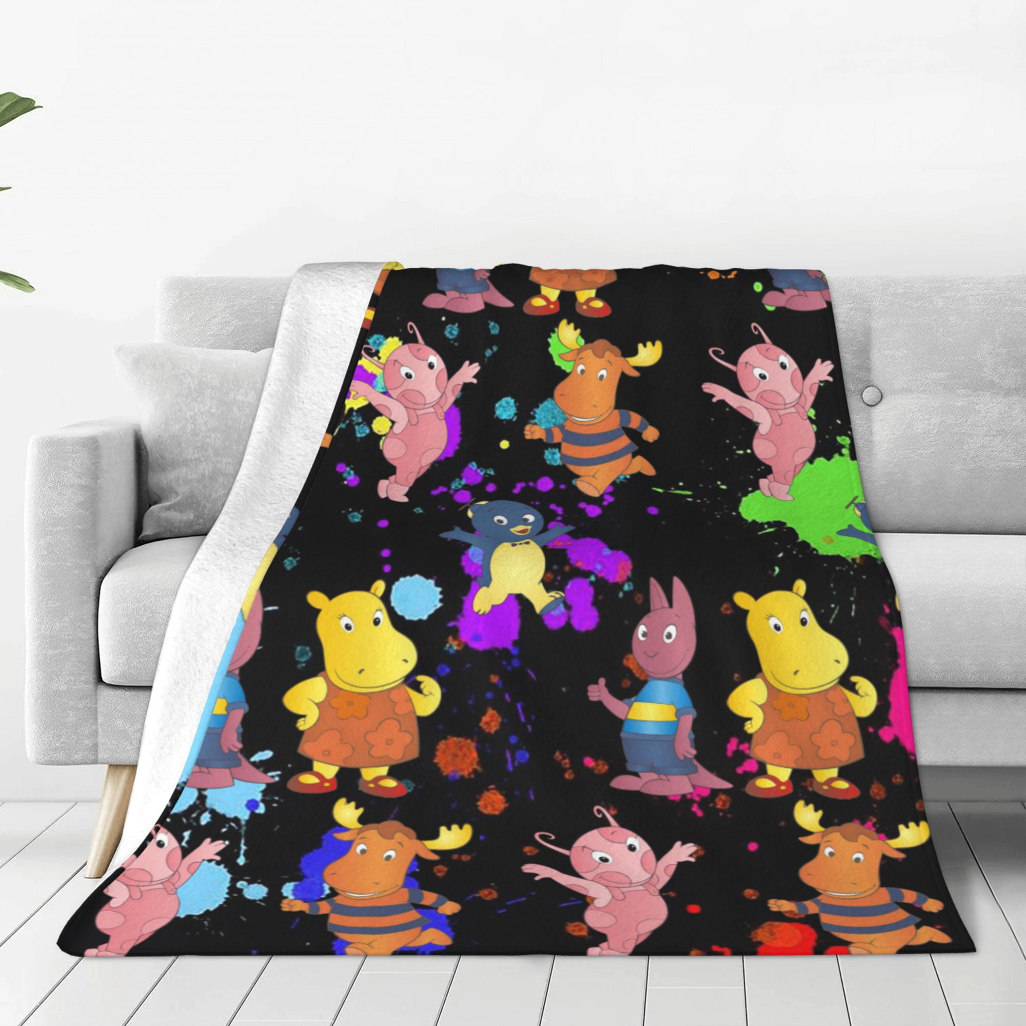 The Backyardigans Soft Lightweight Bed Blankets Plush Fuzzy Cozy ...