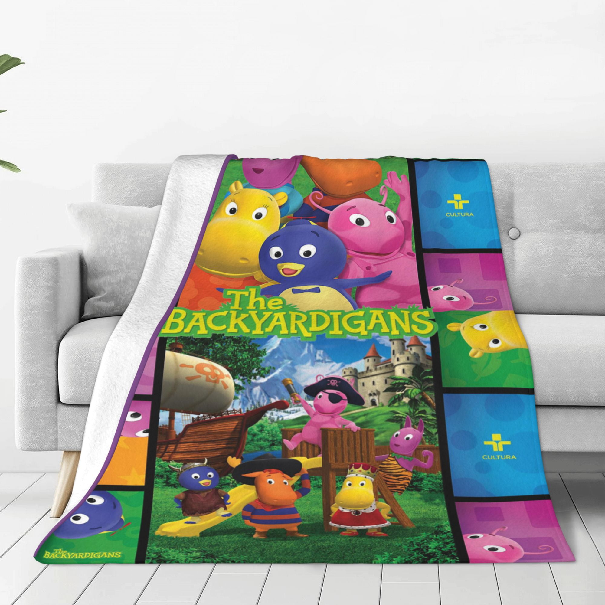 The Backyardigans Soft Lightweight Bed Blankets Plush Fuzzy Cozy ...