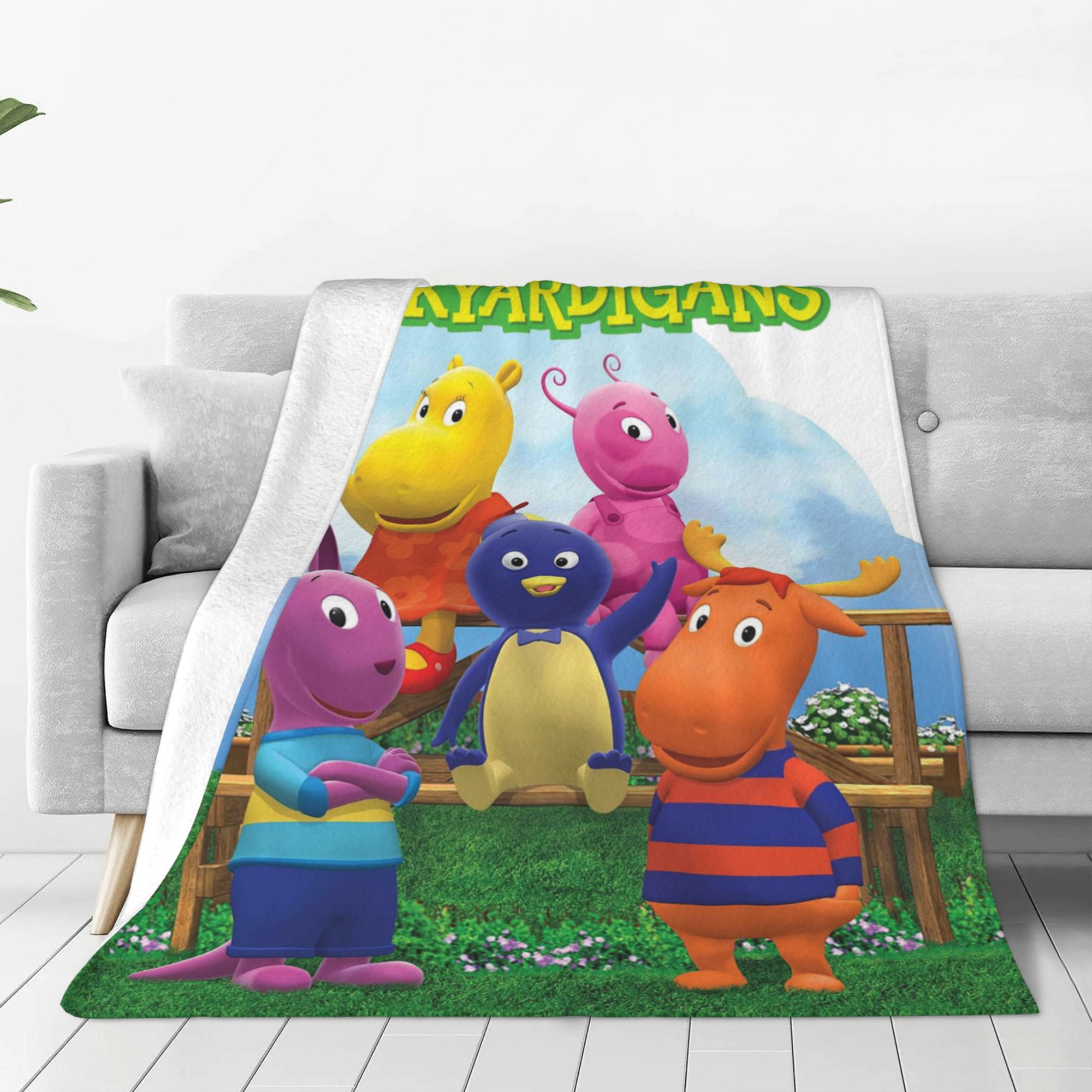 The Backyardigans Soft Lightweight Bed Blankets Plush Fuzzy Cozy ...