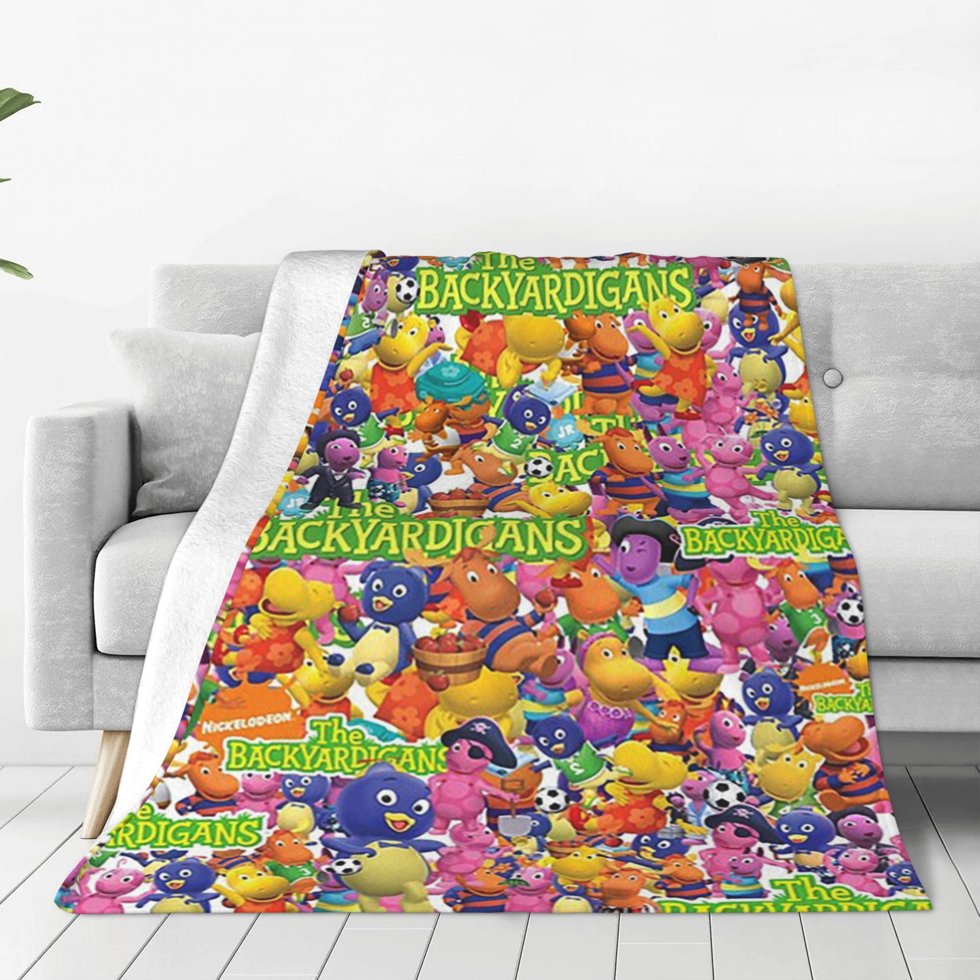 The Backyardigans Soft Lightweight Bed Blankets Plush Fuzzy Cozy ...