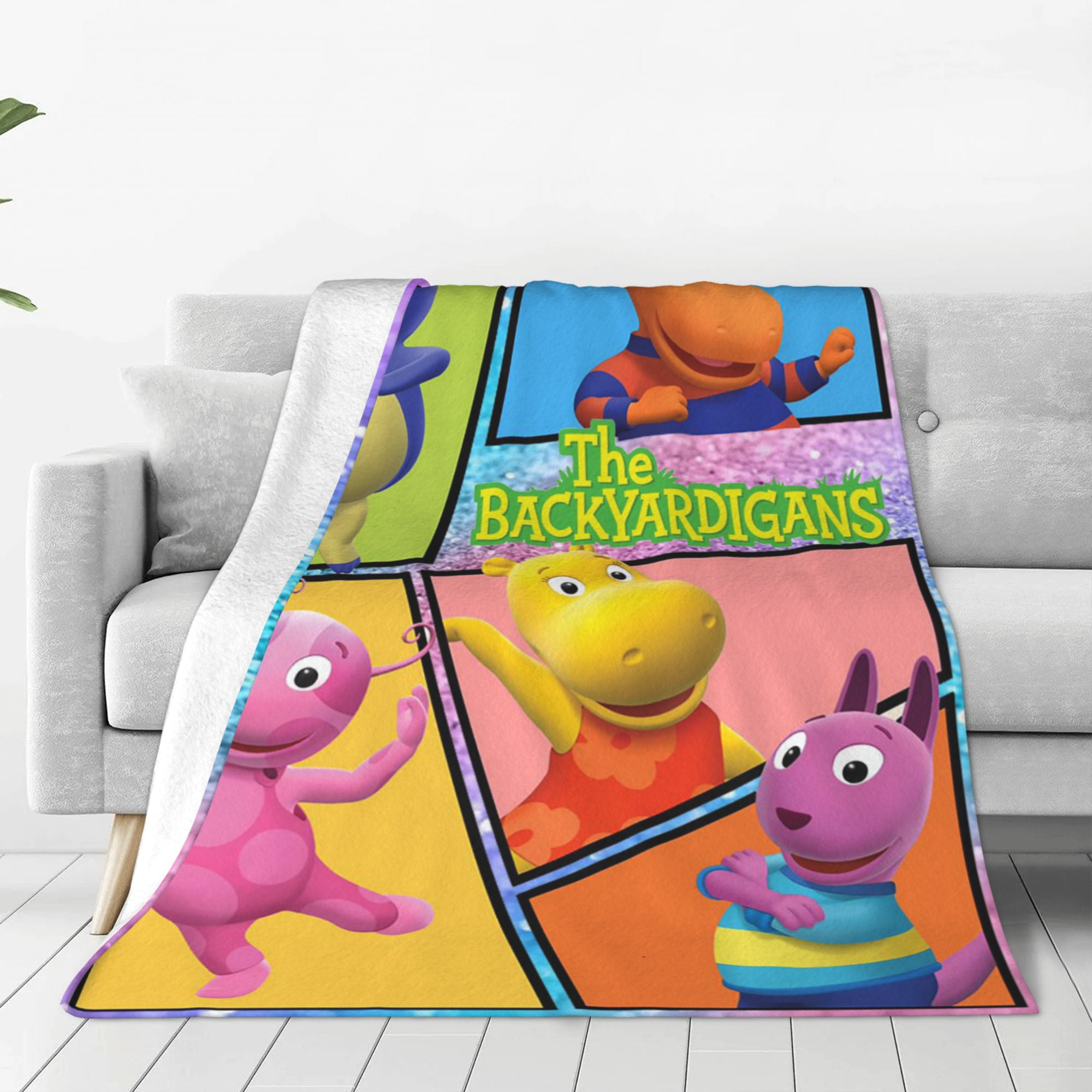 The Backyardigans Soft Lightweight Bed Blankets Plush Fuzzy Cozy ...