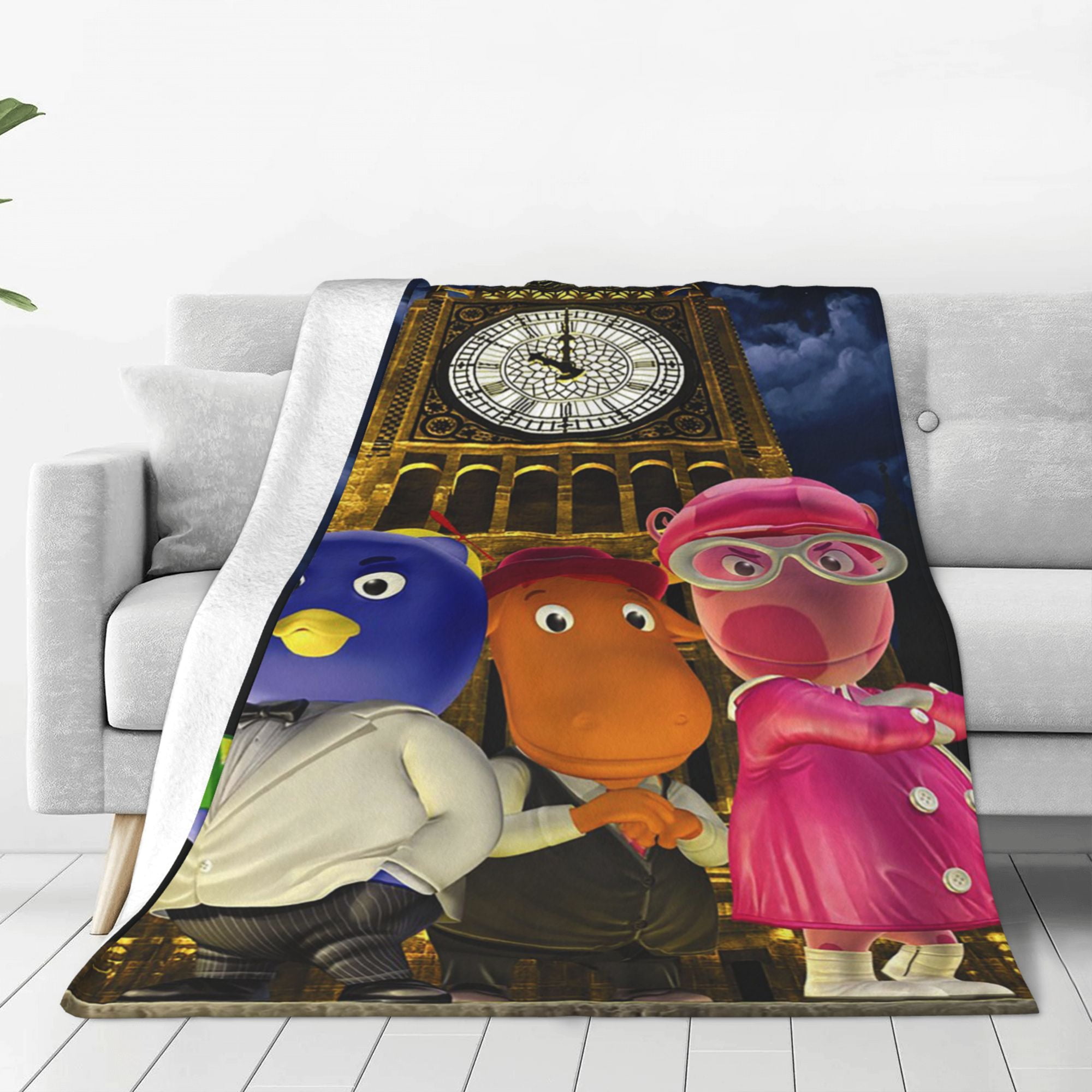 The Backyardigans Soft Lightweight Bed Blankets Plush Fuzzy Cozy ...