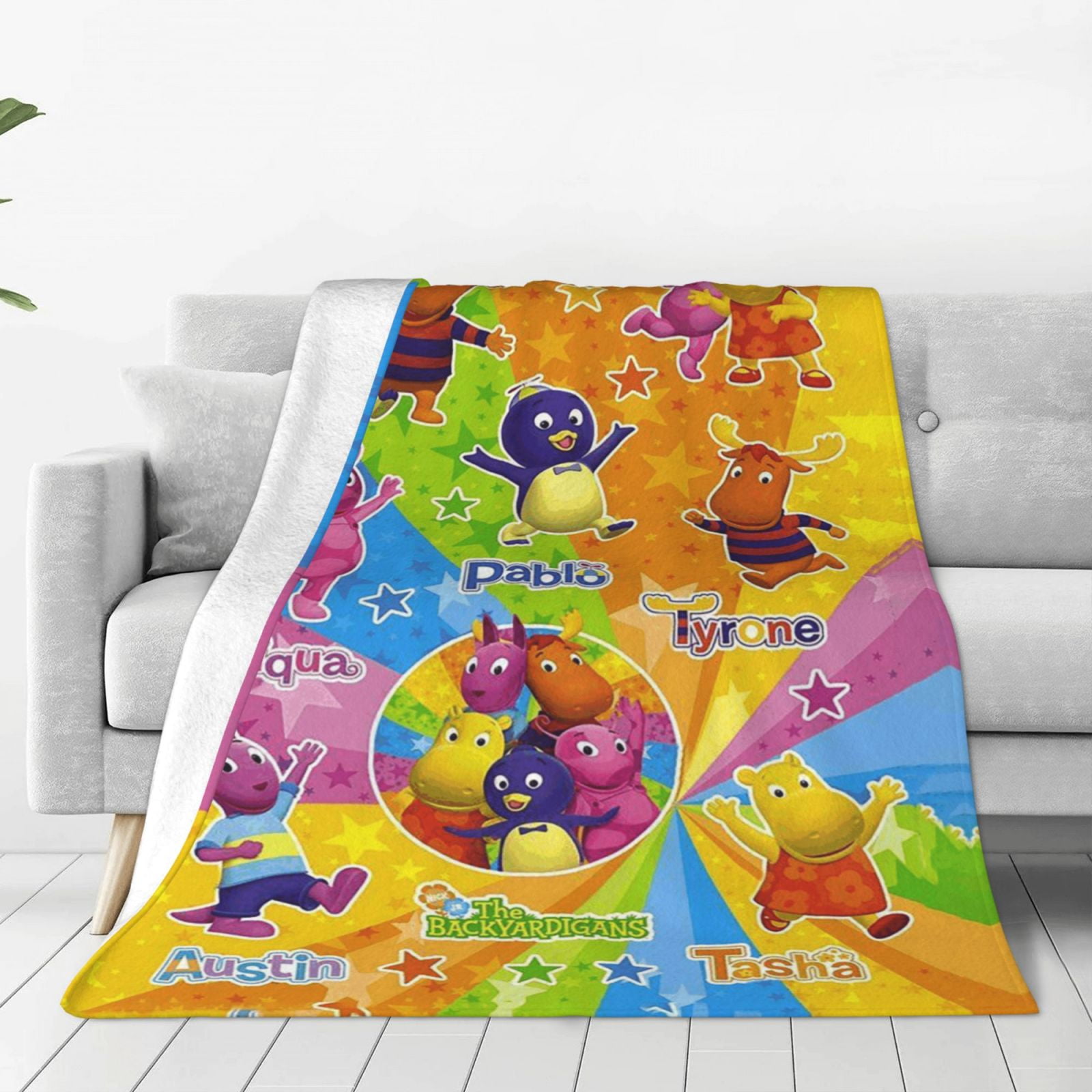 The Backyardigans Soft Micro Fleece Blanket Cozy Flannel Throw Blankets ...