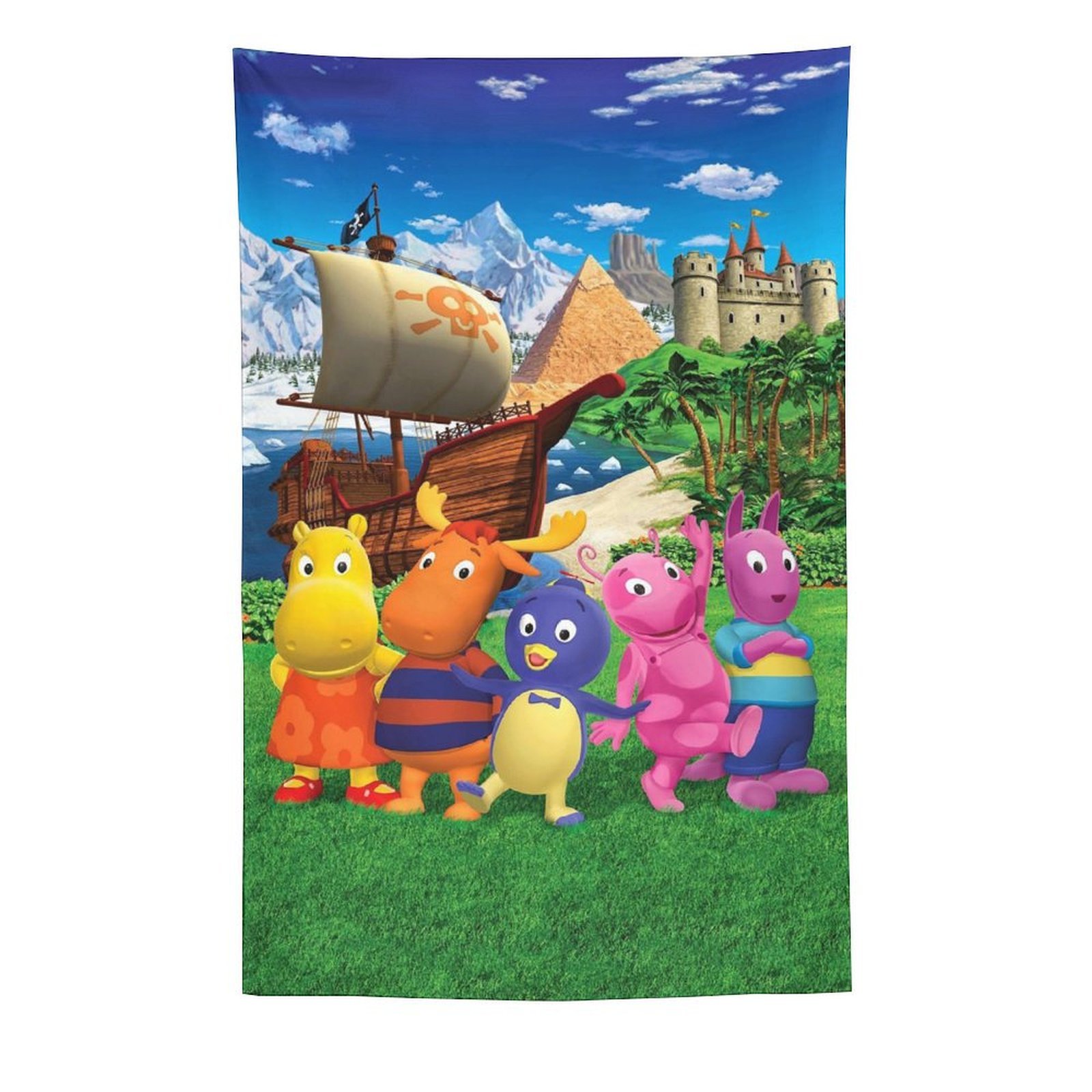 The Backyardigans Tapestry Luxury Wall Hanging Tapestries Decoration ...