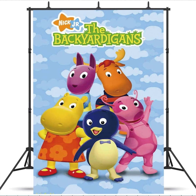 The Backyardigans Taspestry Wall Decor Party Supplies Background ...