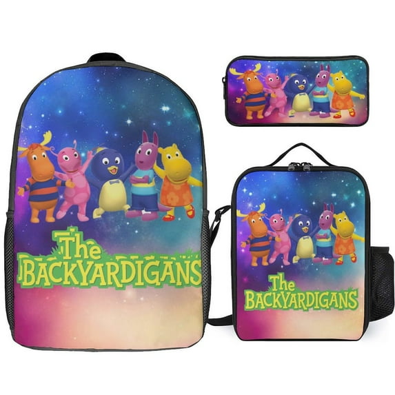 The Backyardigans The Backyardigans 3 Piece Backpack Set with Lunch Bag ...