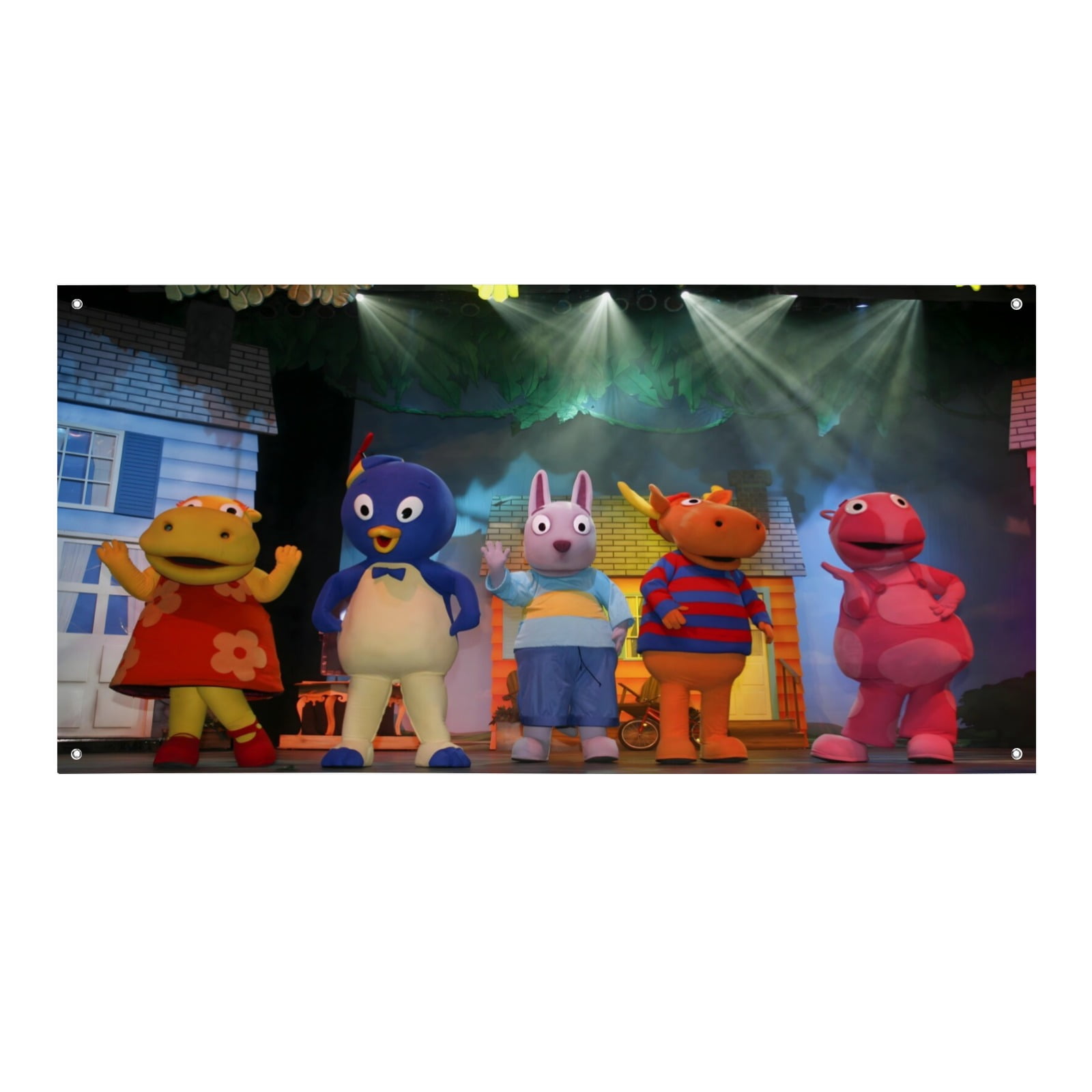 The Backyardigans-Theme Backdrops Banner Birthday Party Decor Supplies ...