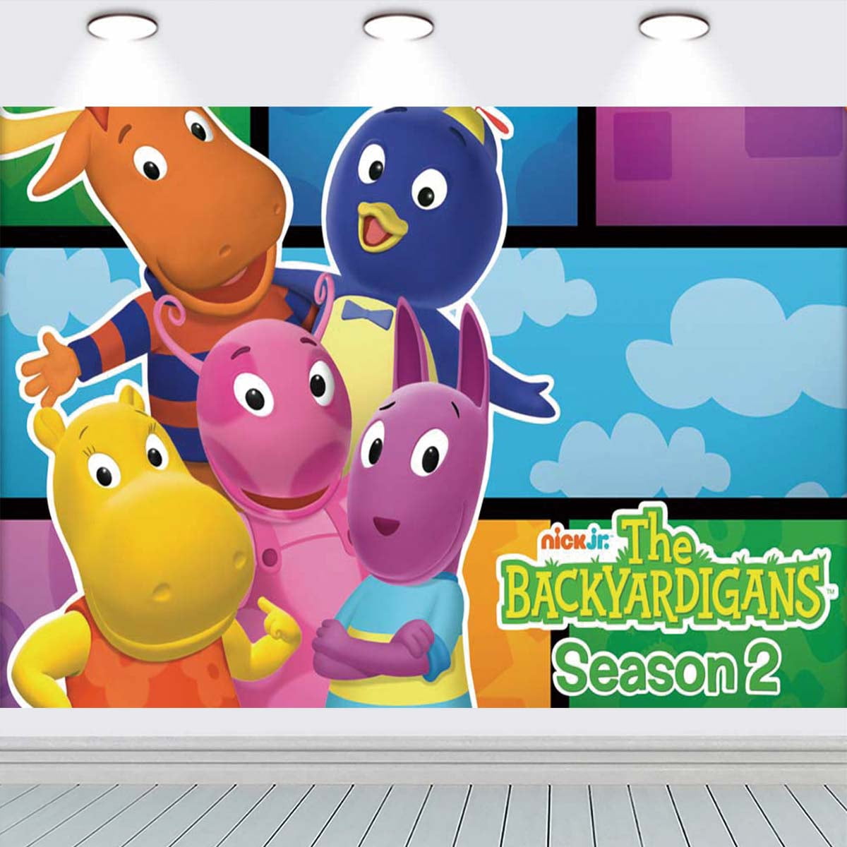 The Backyardigans school Background Wall Decor Taspestry Poster Banner ...