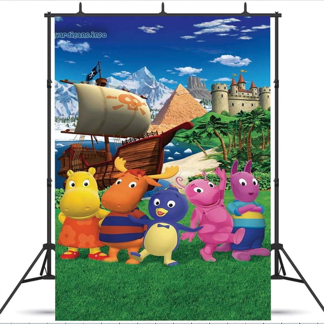 The Backyardigans school Poster Backdrop Banner Party Supplies Birthday ...