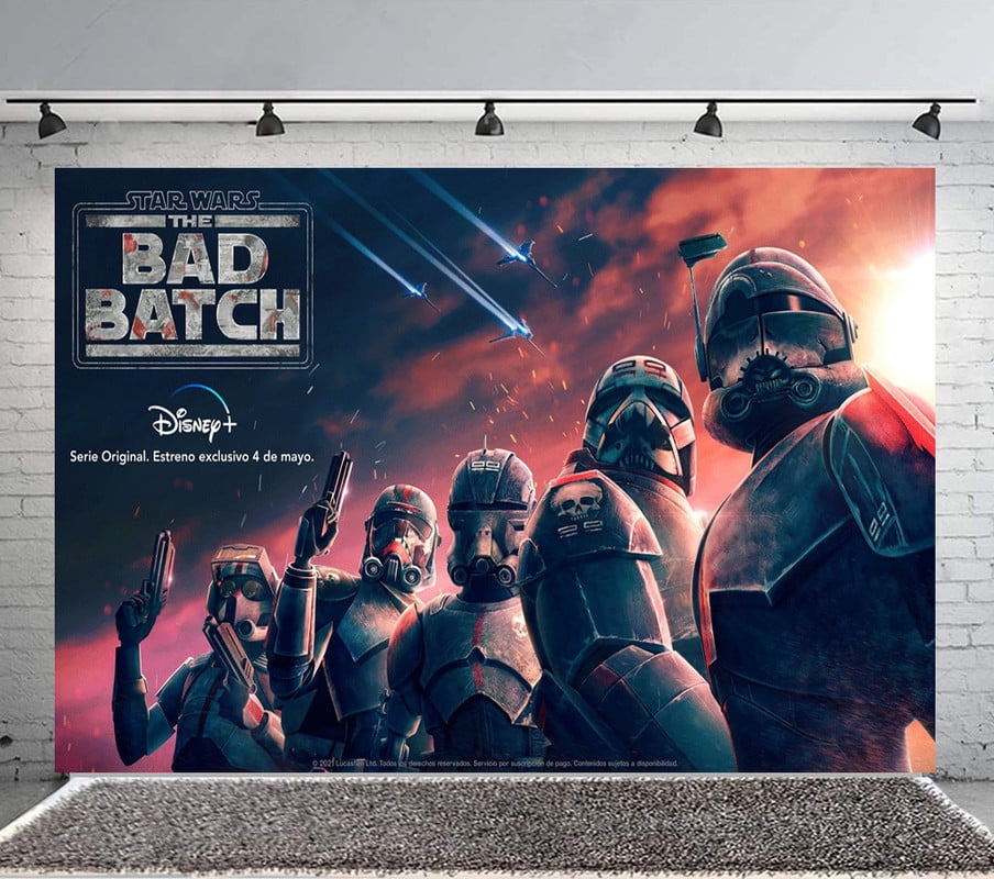 The Bad Batch Backdrop Banner Party Supplies Poster Movie Theme ...