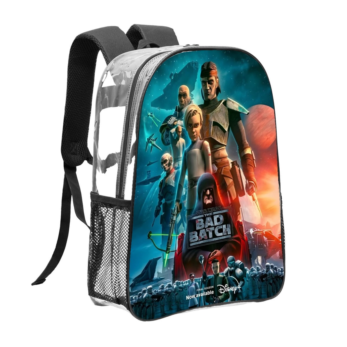 The Bad Batch Transparent Backpack - Guard Dog Security, Durable and ...