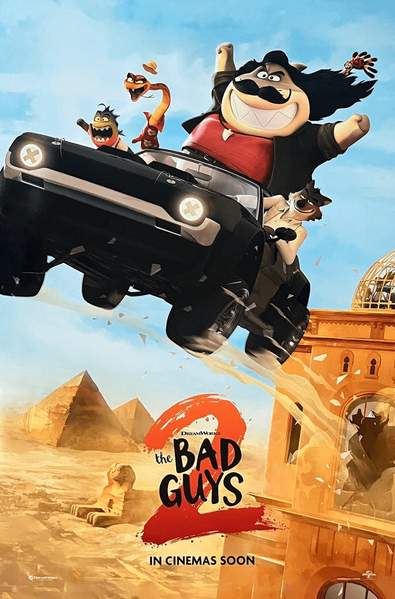 The Bad Guys 2 Original Movie Theater Poster - Walmart.com