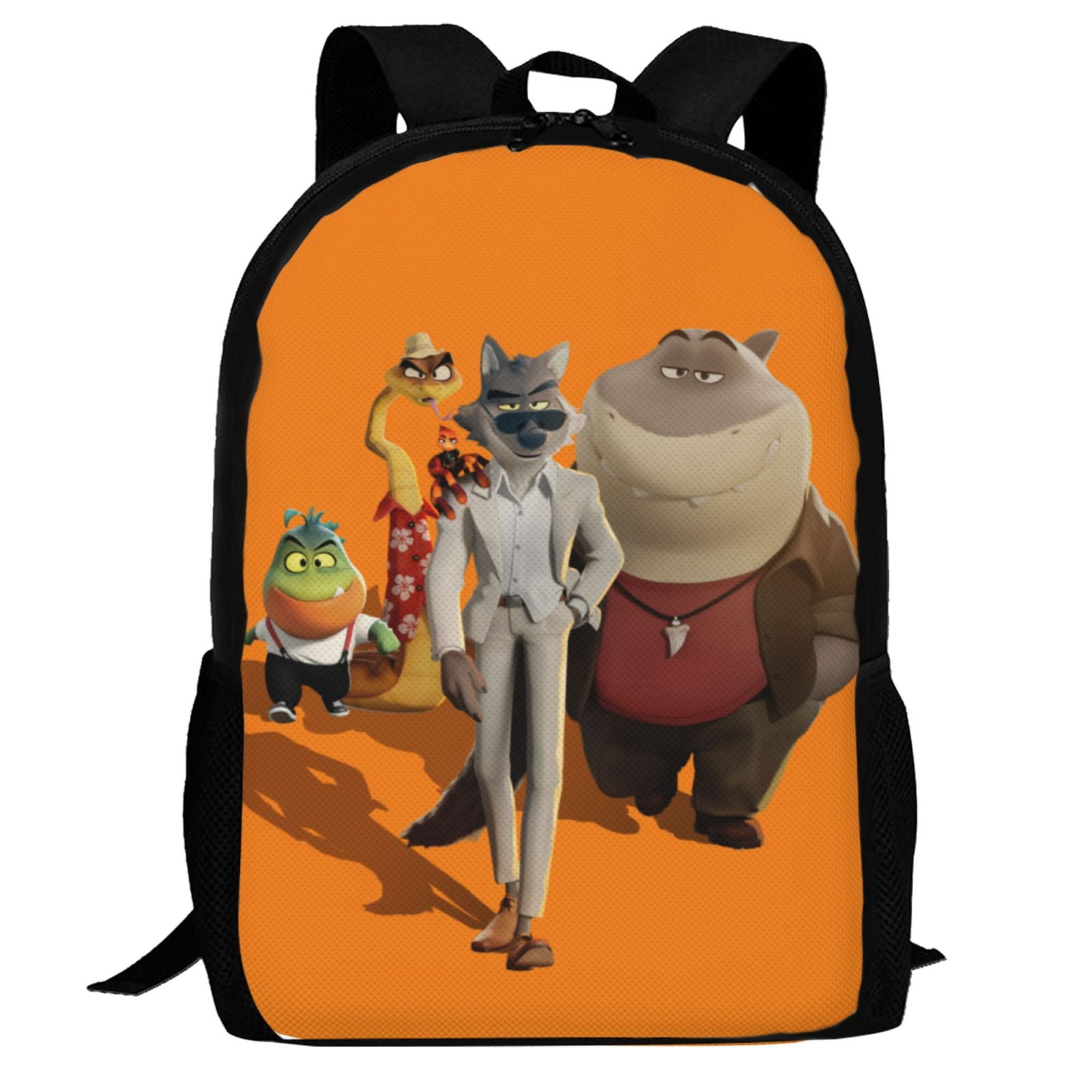 The Bad Guys Backpack,3d Print Laptop Backpack Lightweight Casual ...