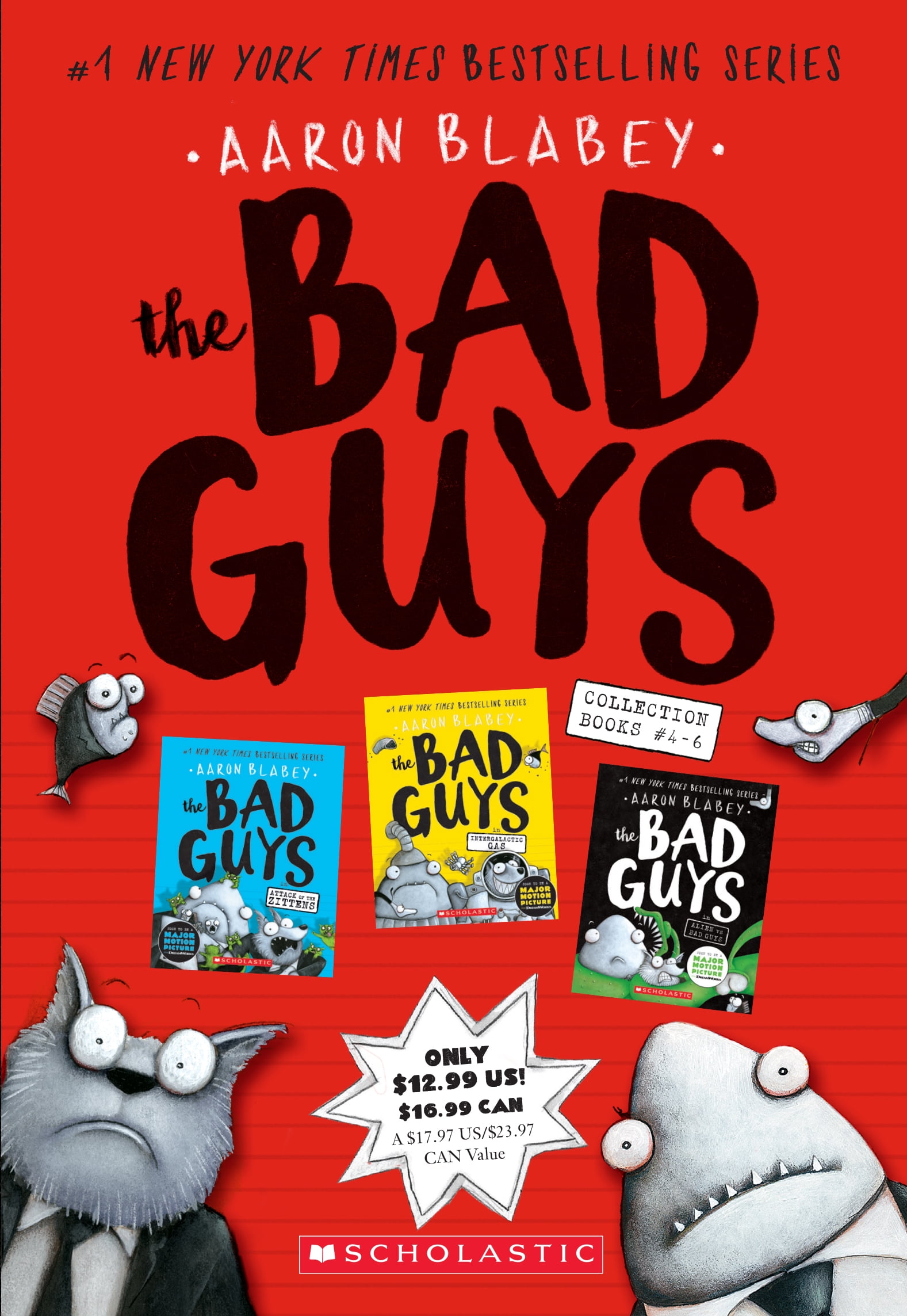 The Bad Guys (Bk.'s 4-6) - Walmart.com
