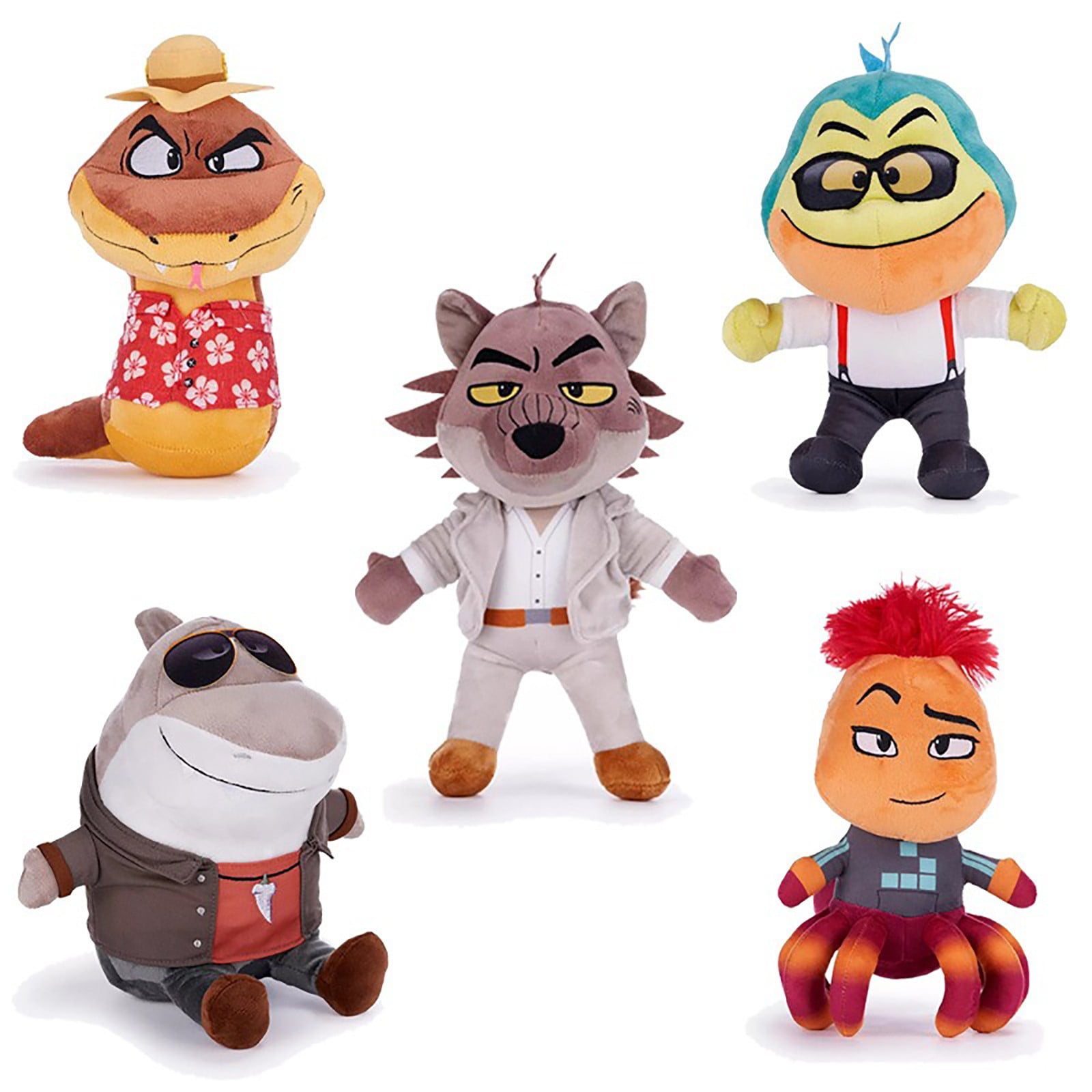 The Bad Guys Plush Toys, Soft Mr. Piranha Stuffed Animal Plushies, The ...