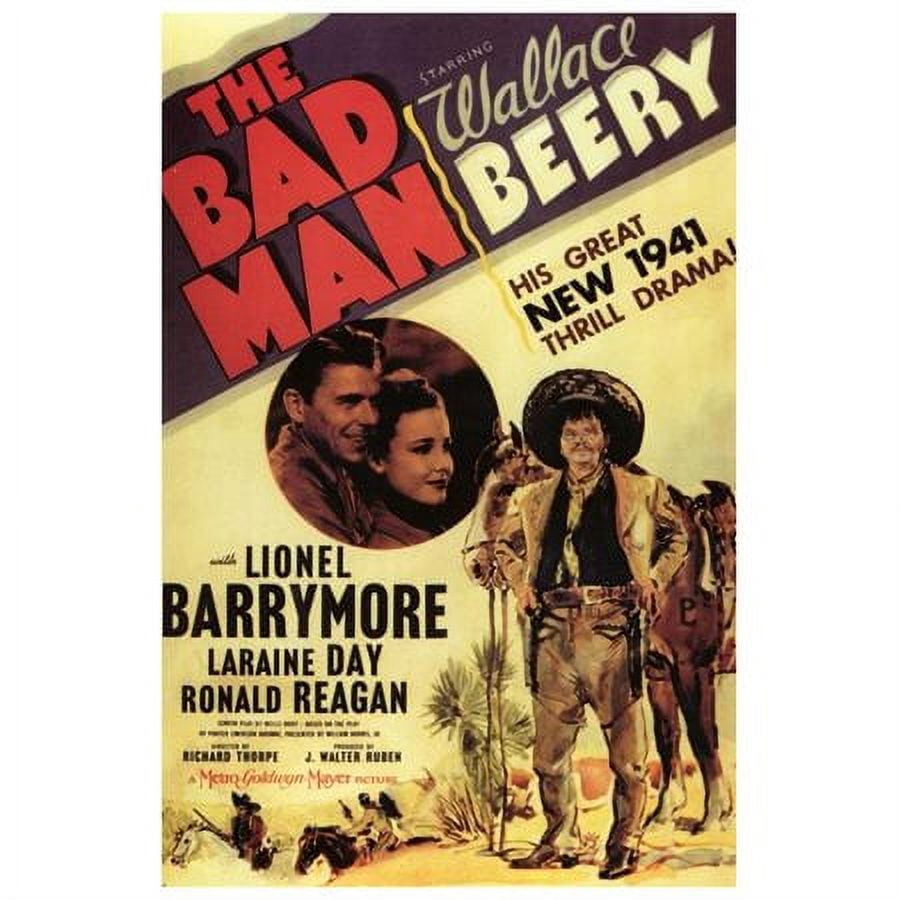 The Bad Man - movie POSTER (Style A) (11" x 17") (1941) - Walmart.com