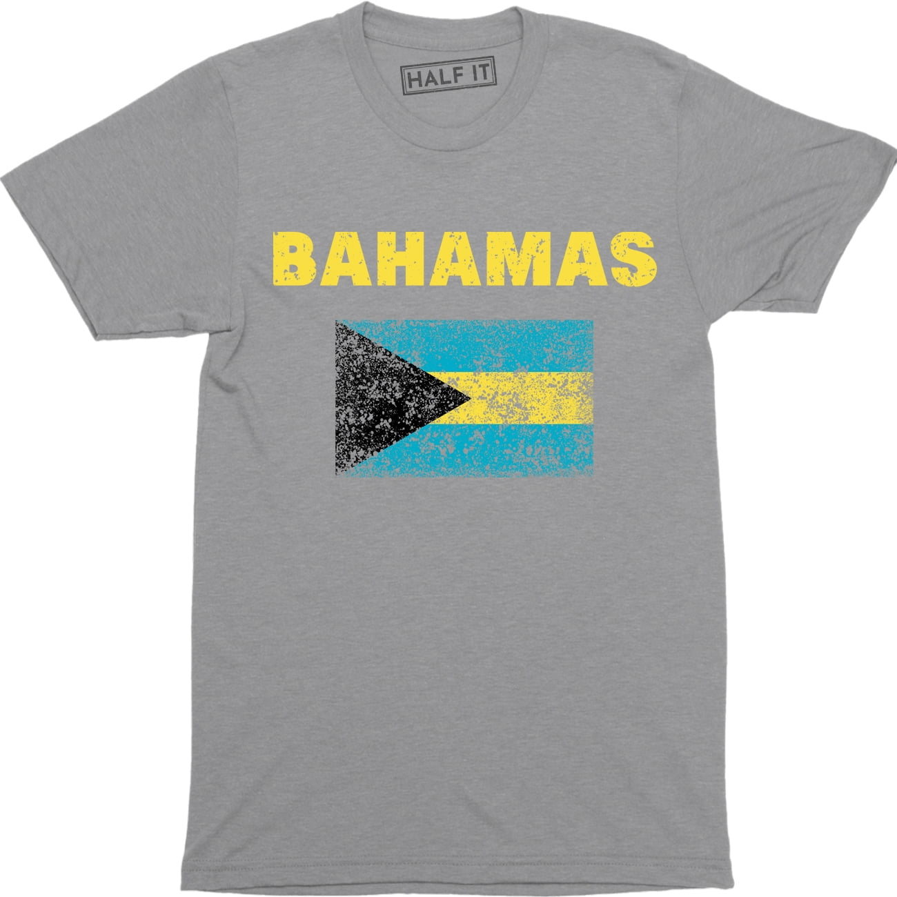 The Bahamas Flag Top City Map Archipelago Sun And Sea Men's T-Shirt ...