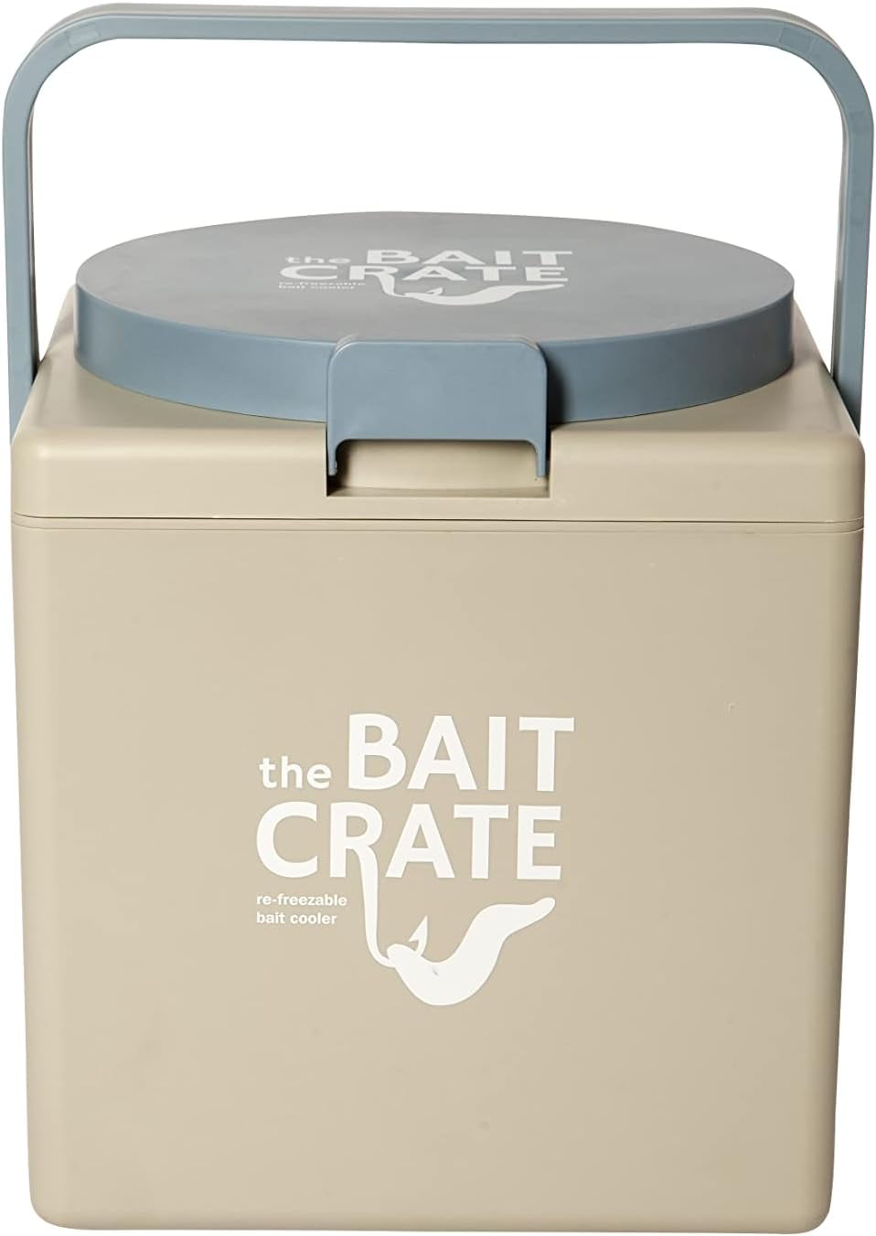 The Bait Crate, Re-freezable Live Bait Cooler for Leeches, Minnows ...