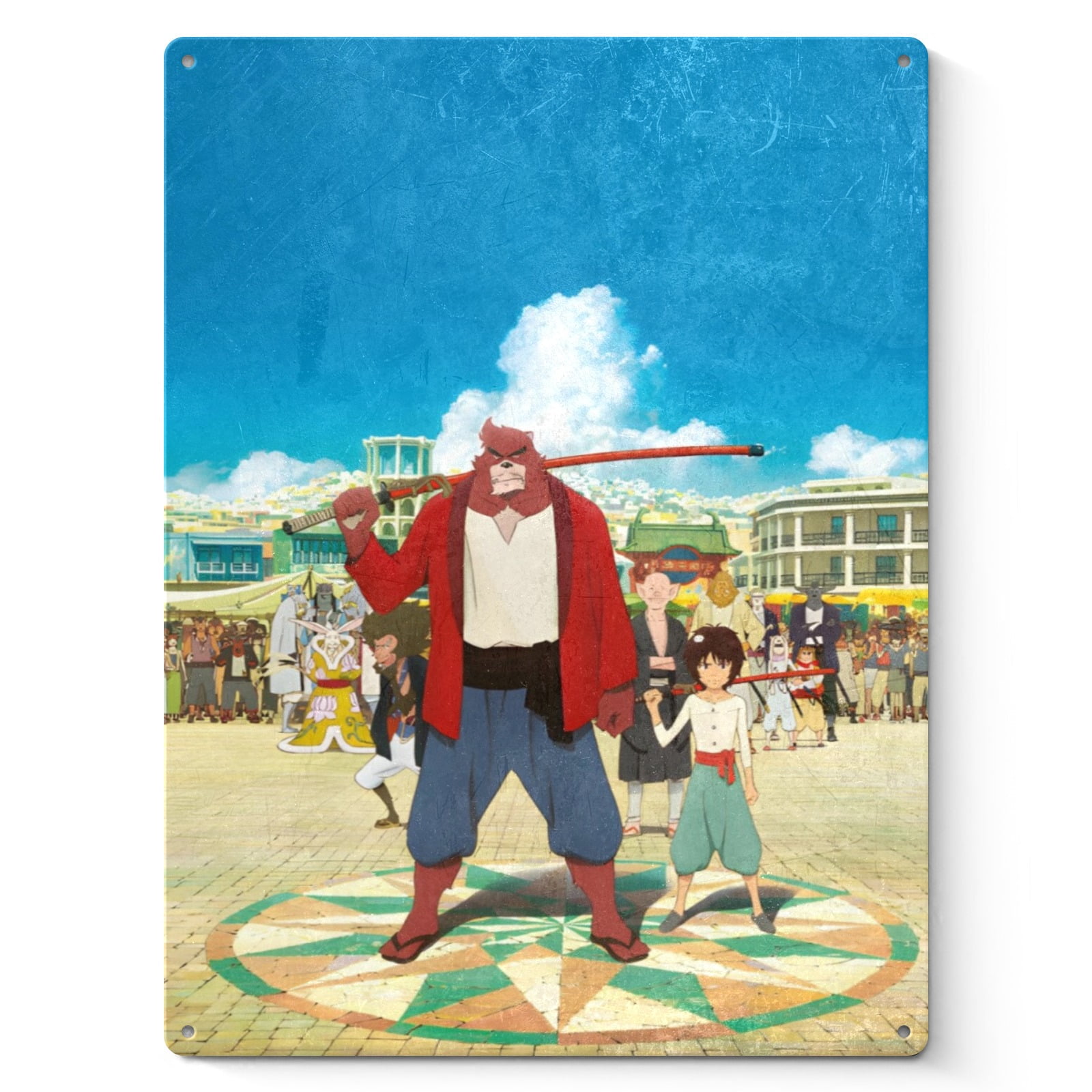 The Bakemono no Ko tin paintings add personality and art to any space ...