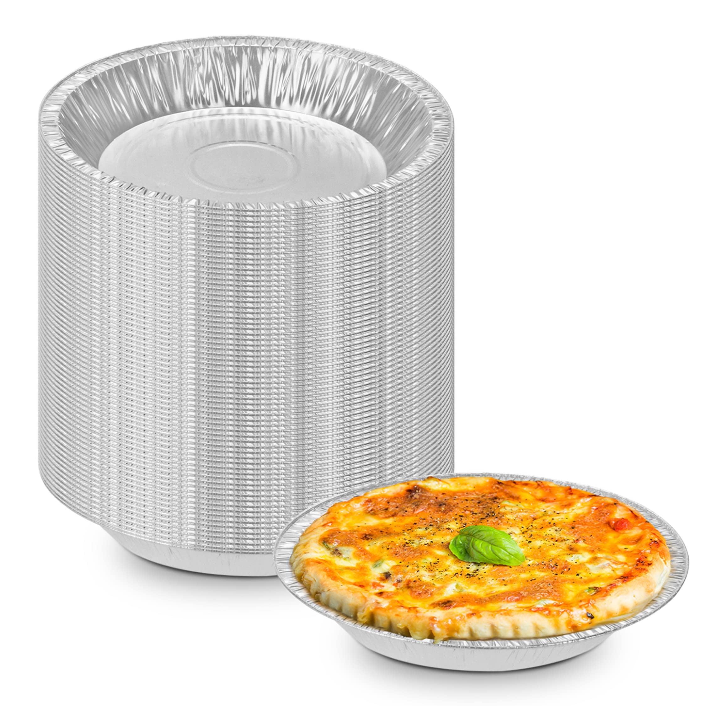 The Baker Celebrations 100 Aluminum Foil AFN16 inch Pie Pans ...