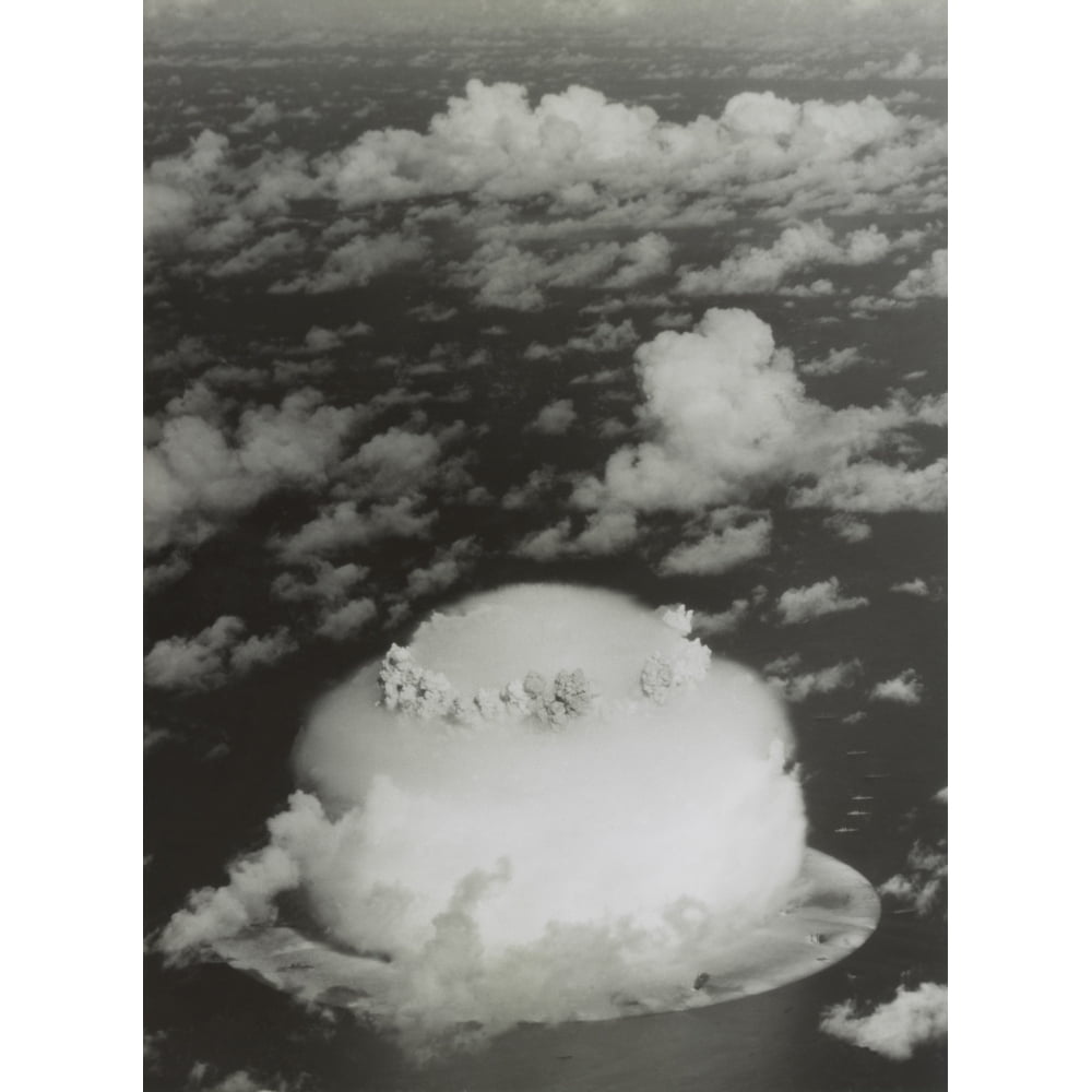 The Baker Test Of Operation Crossroads History (24 x 36) - Walmart.com