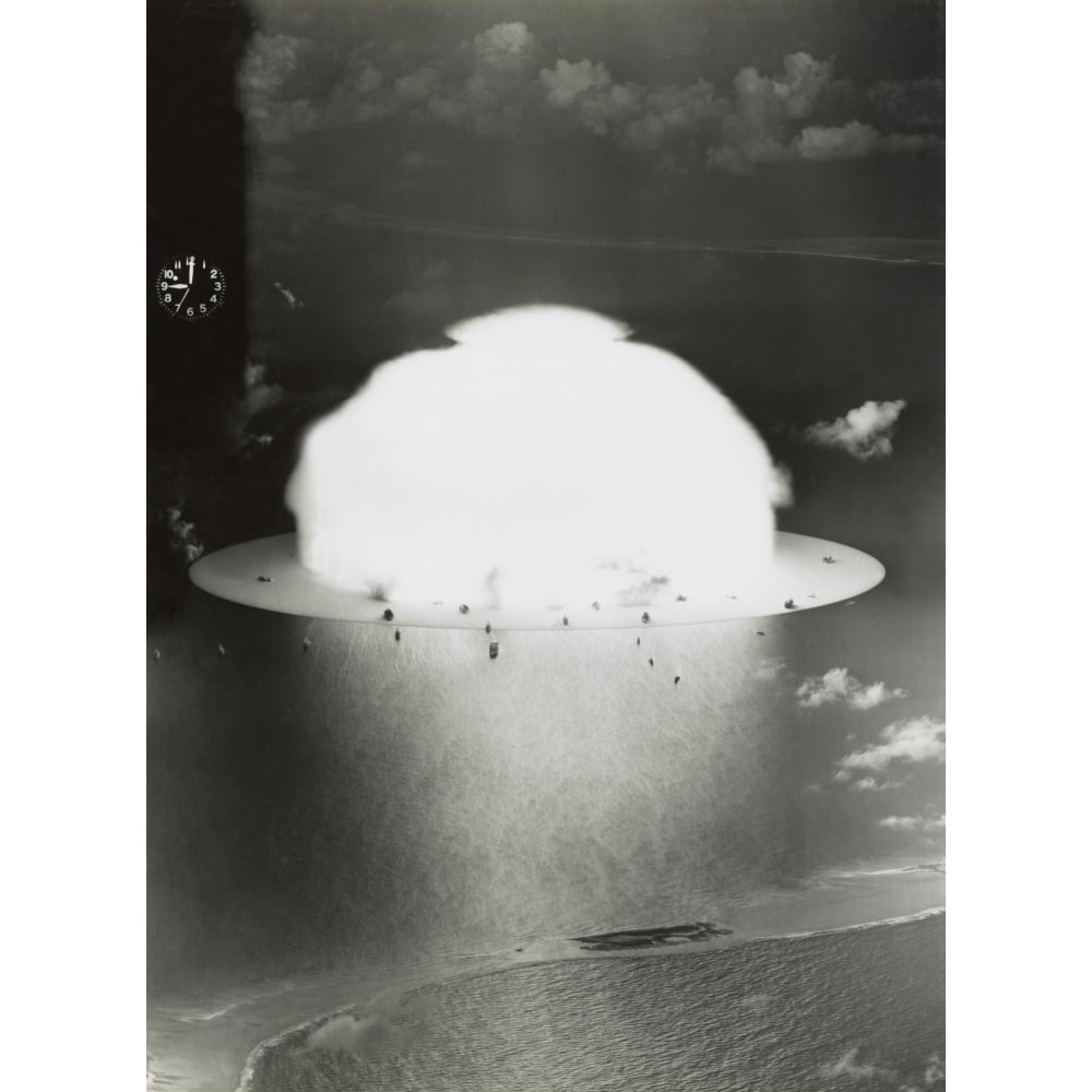 The Baker Test Of Operation Crossroads Was Exploded Underwater On July ...