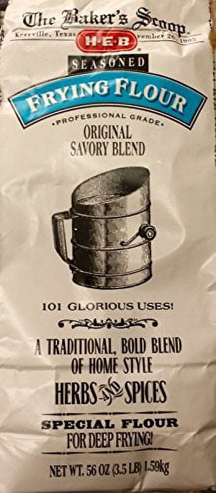 The Baker's Seasoned Frying Flour 3.5 Lb (Pack of 2) - Walmart.com
