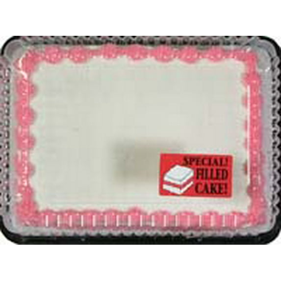 The Bakery at Walmart 1/4 Filled Kit Cake, 70 oz - Walmart.com