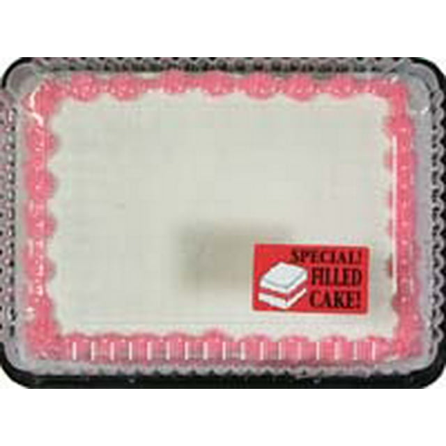 The Bakery at Walmart 1/4 Filled Kit Cake, 70 oz - Walmart.com
