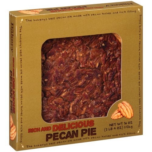 The Bakery at Walmart 10" Pecan Pie, 36 oz - Walmart.com