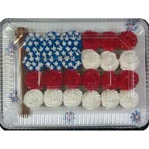 The Bakery at Walmart White Cupcake with Buttercream Icing, 24 Count ...