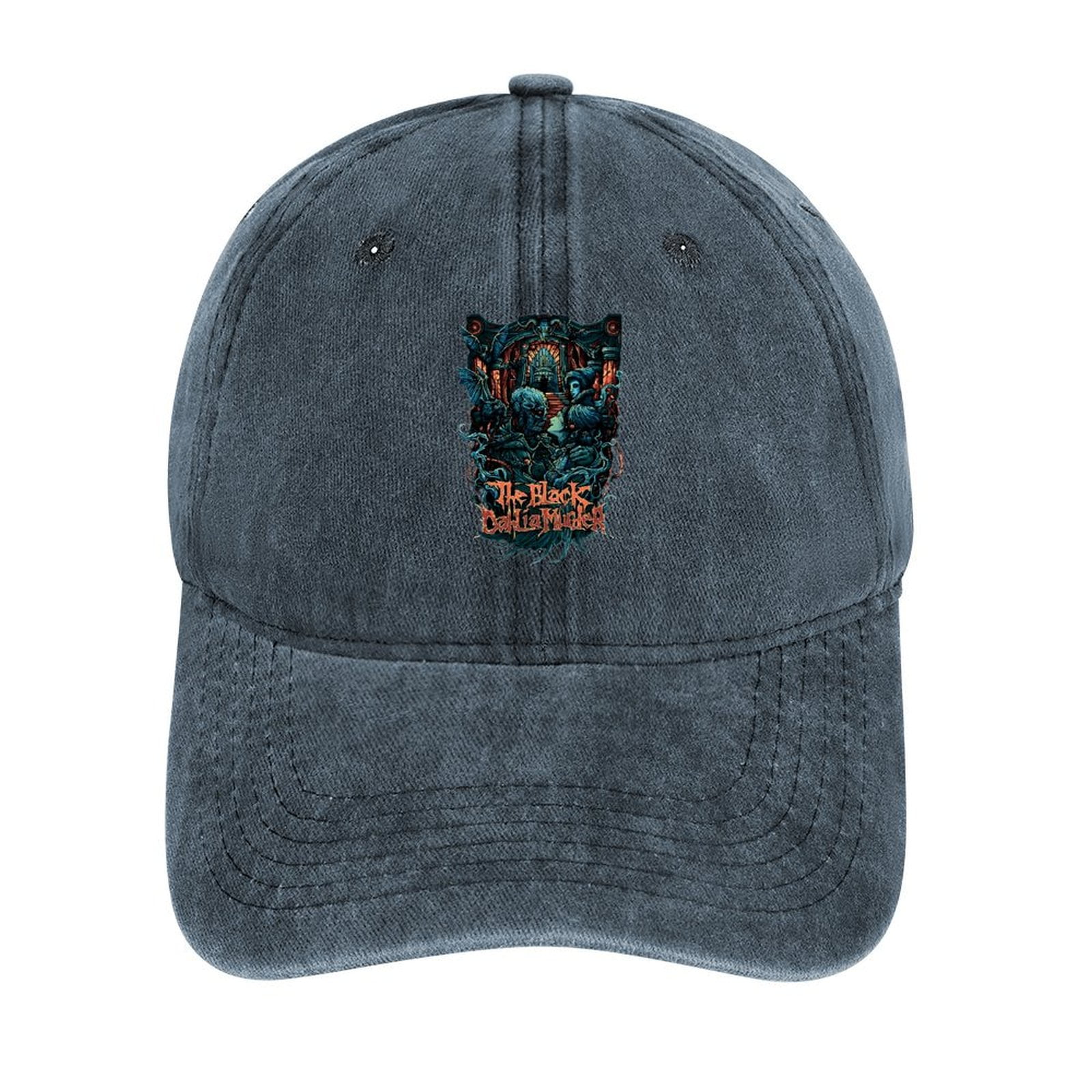 The Band Black Dahlia Murder Official Navy Cowboy Mesh Baseball Cap ...