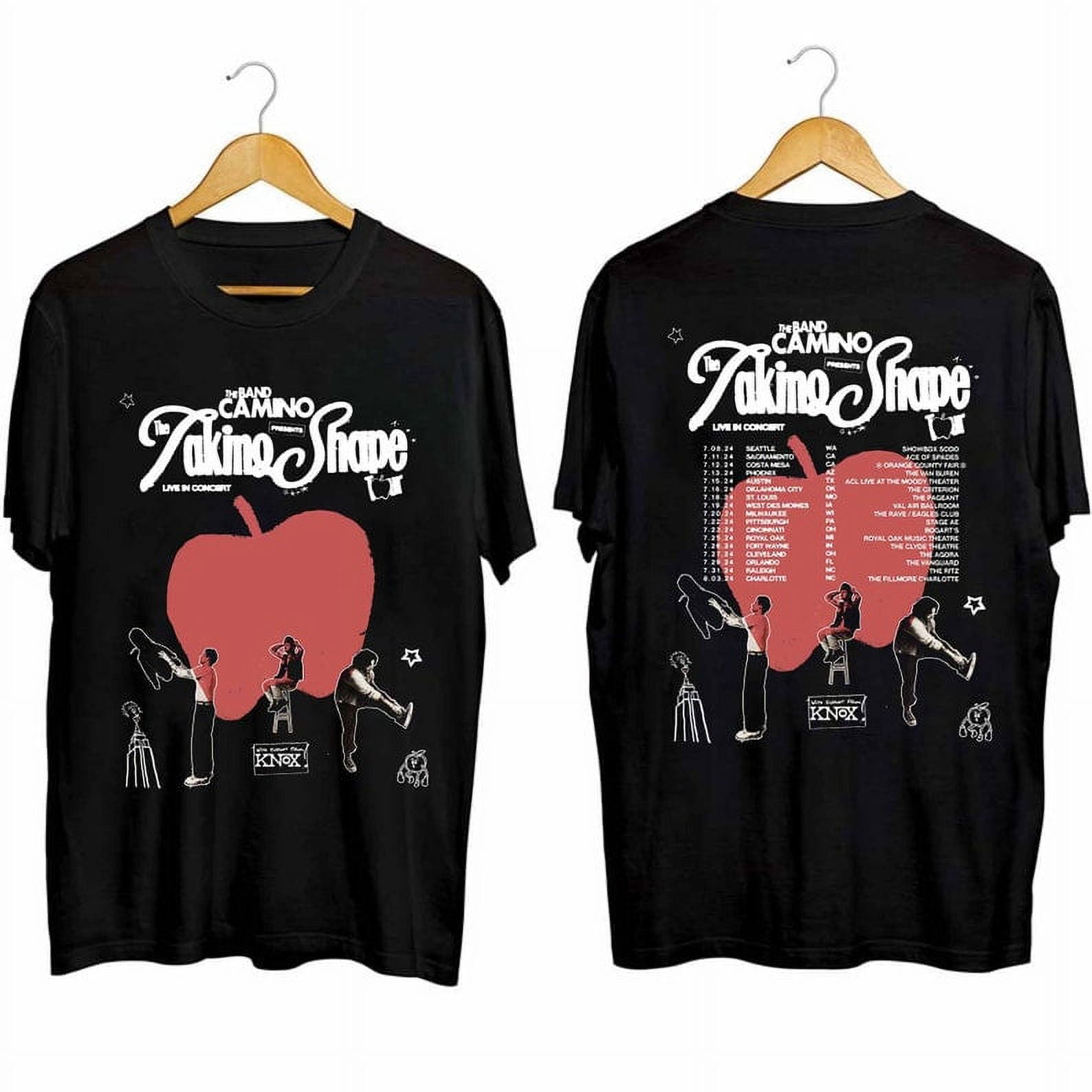 The Band CAMINO Fan Shirt, The Band CAMINO 2024 Tour Tee - The Taking ...