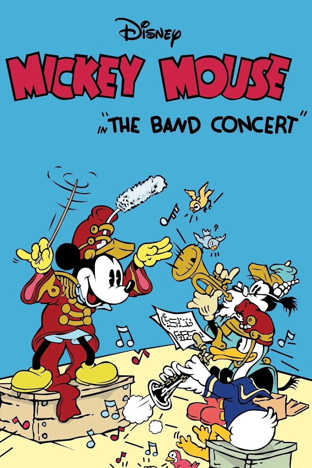 The Band Concert (1935) Movie Poster 24x36 - Classic Disney Animated ...