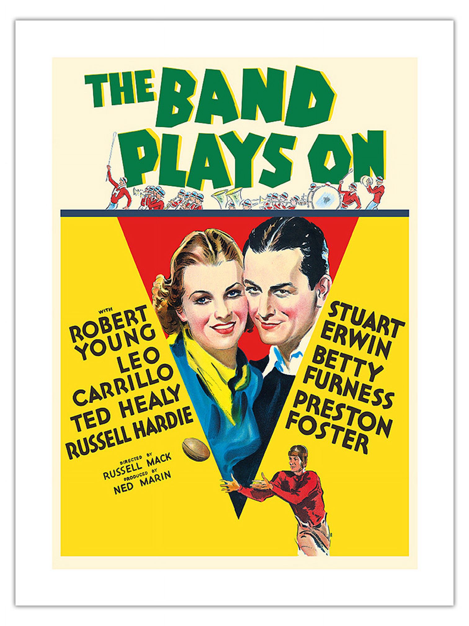 The Band Plays On - Starring Robert Young Betty Furness - Vintage Film ...