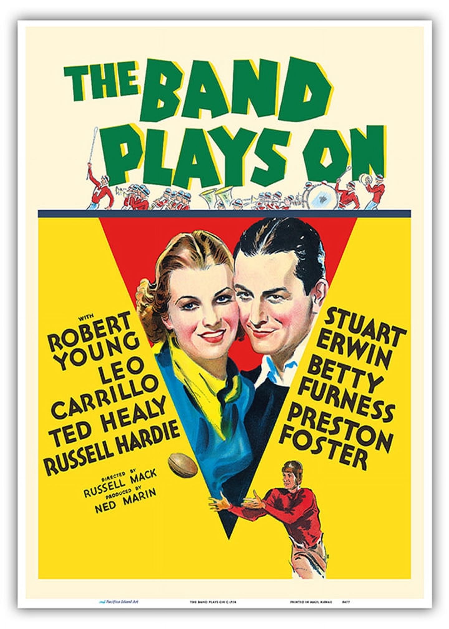 The Band Plays On - Starring Robert Young Betty Furness - Vintage Film ...