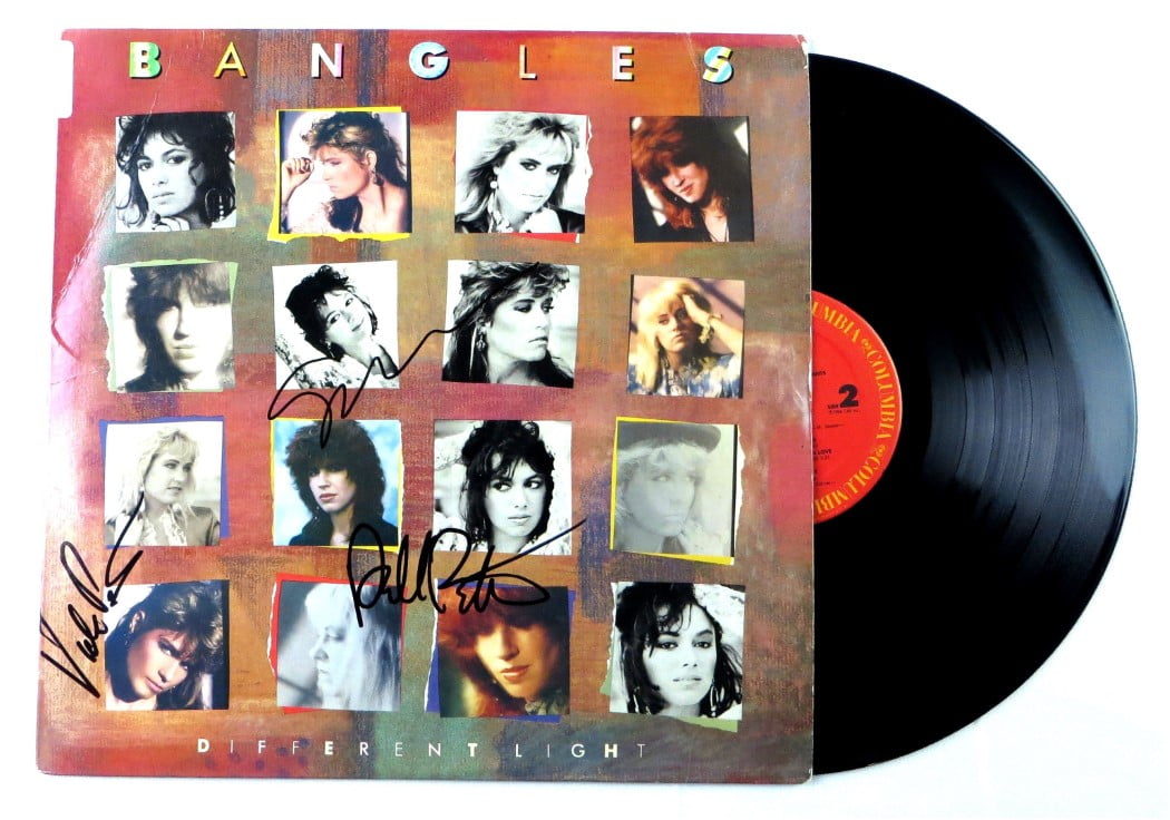The Bangles Multi Autographed Record Album Cover Susanna Hoffs + 2 JSA ...
